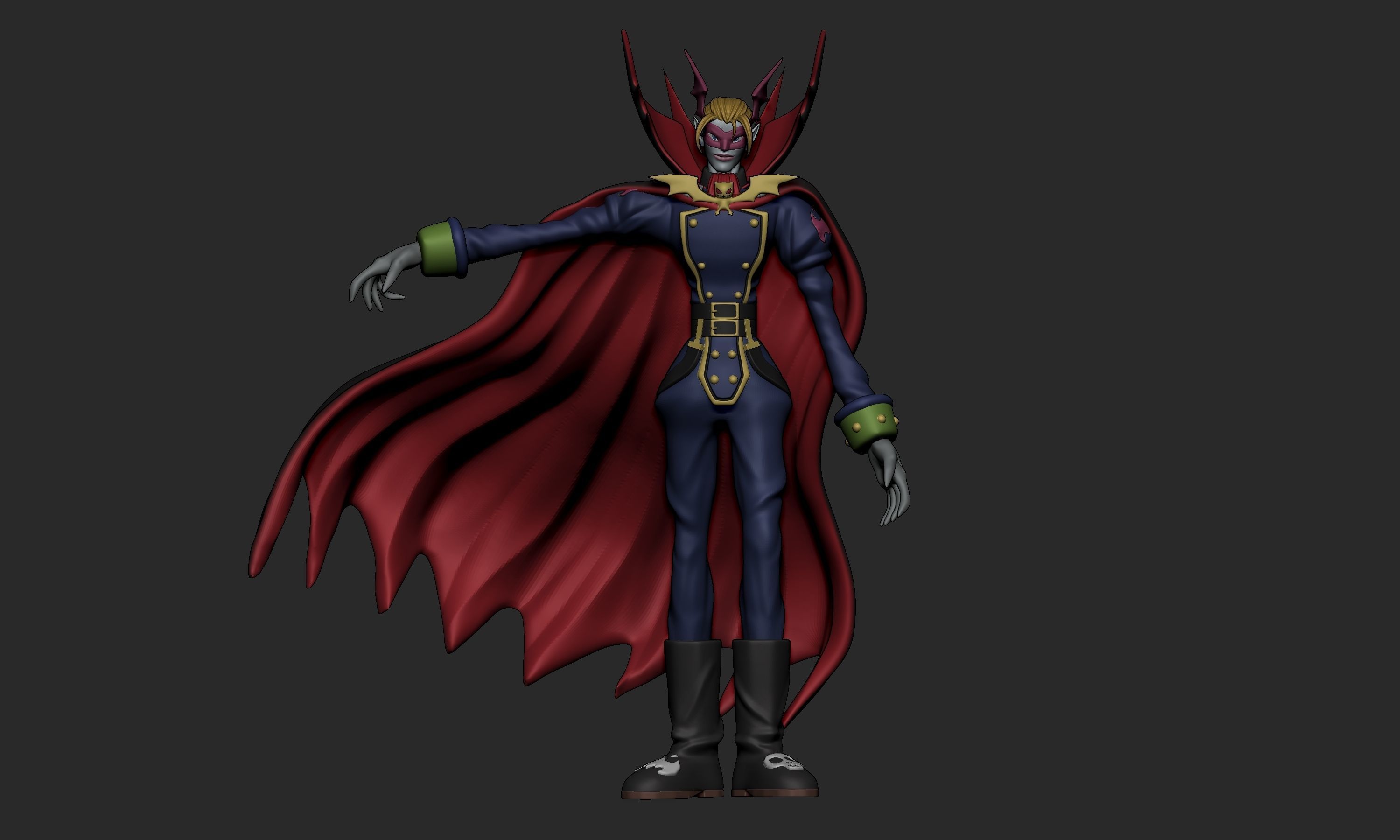 Digimon - Myotismon Evolution Line 3D model 3D printable | CGTrader