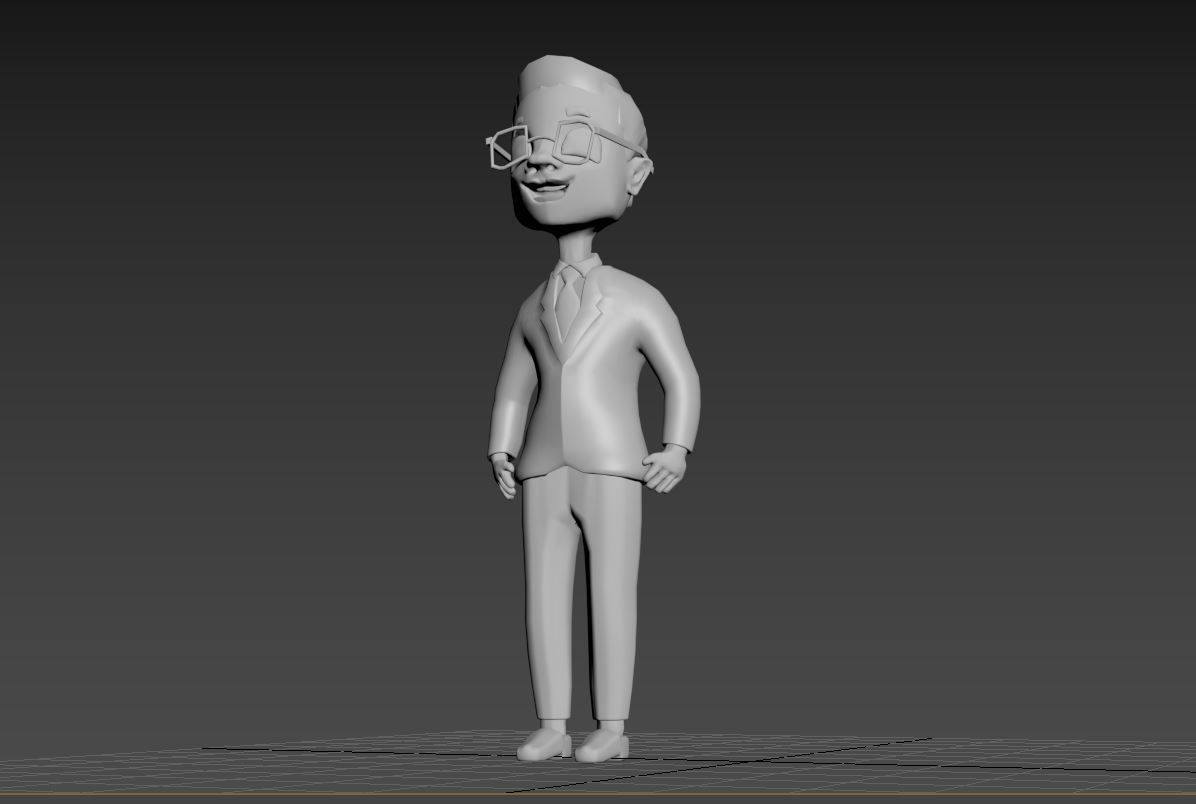 3D model Cartoon character model VR / AR / low-poly | CGTrader
