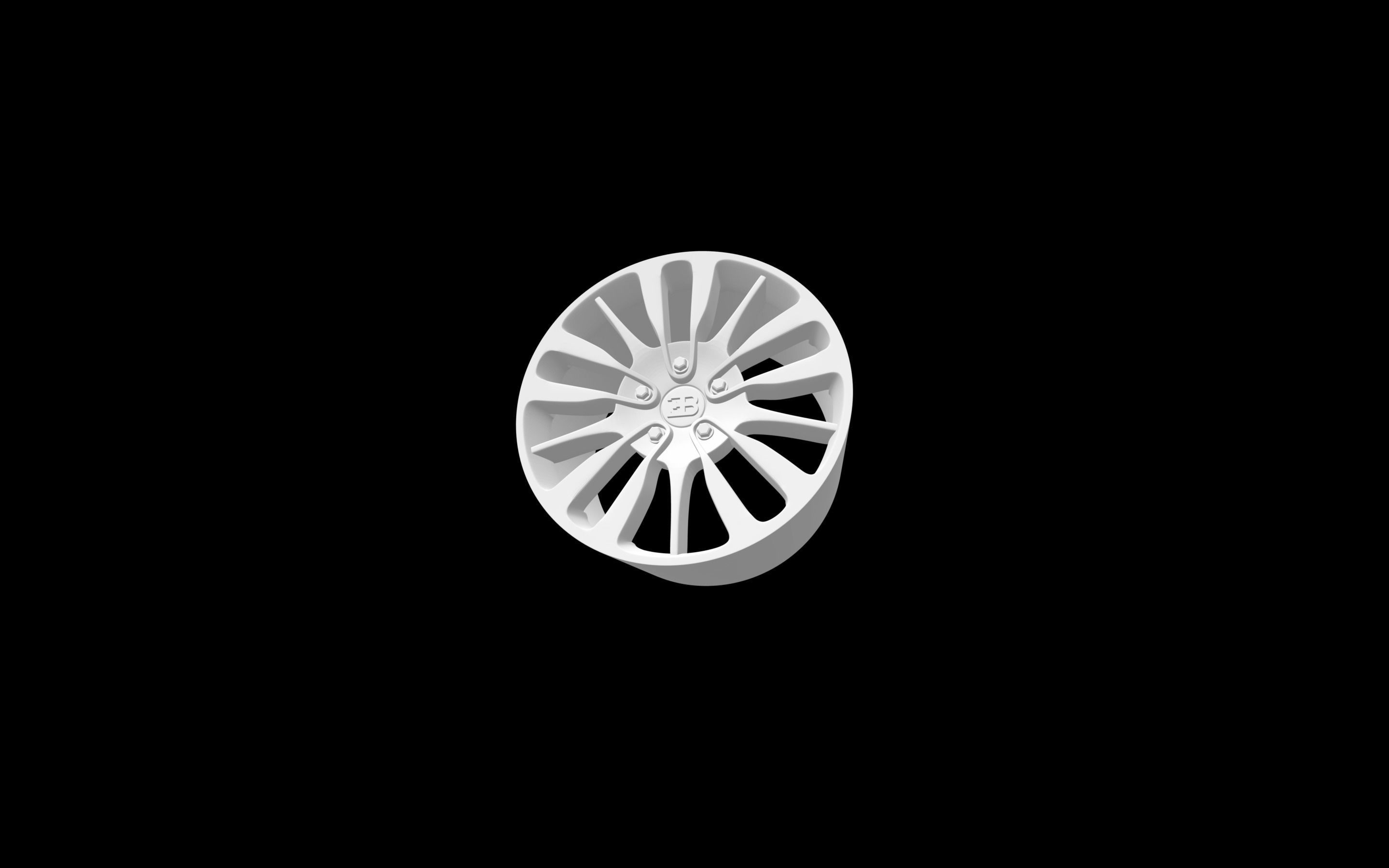 Bugatti Chiron OEM scalable and printable rims 3D model 3D printable ...