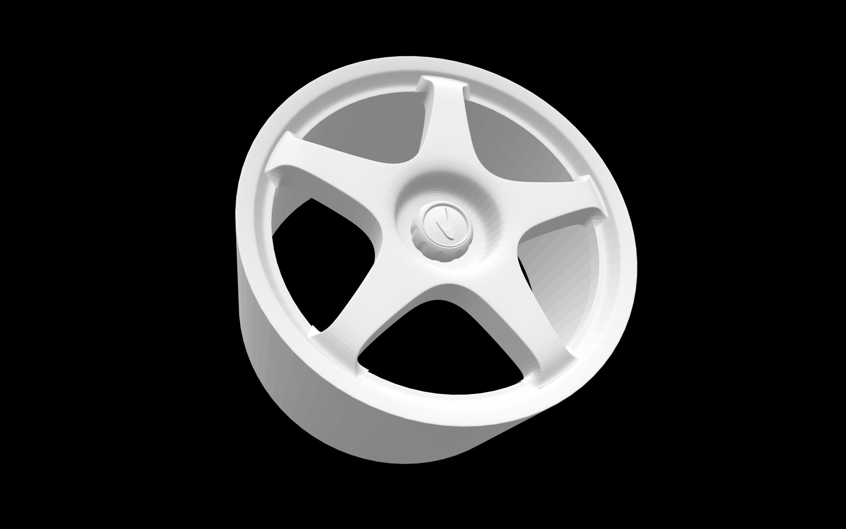 Mclaren F1 LM scalable and printable rims 3D model 3D printable | CGTrader