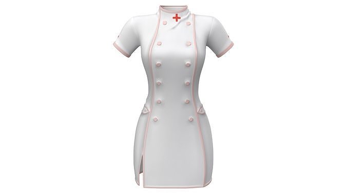 3D model Mini Nurse Uniform VR / AR / low-poly | CGTrader
