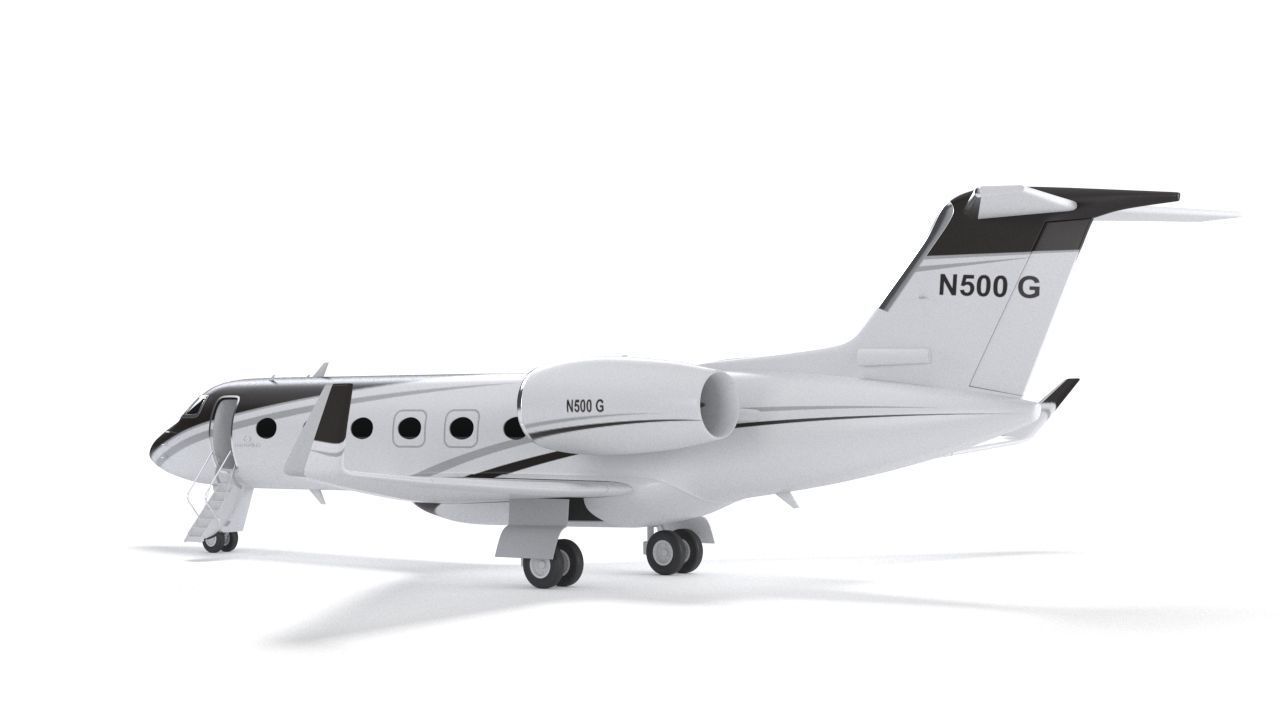 jet 500 3D model | CGTrader
