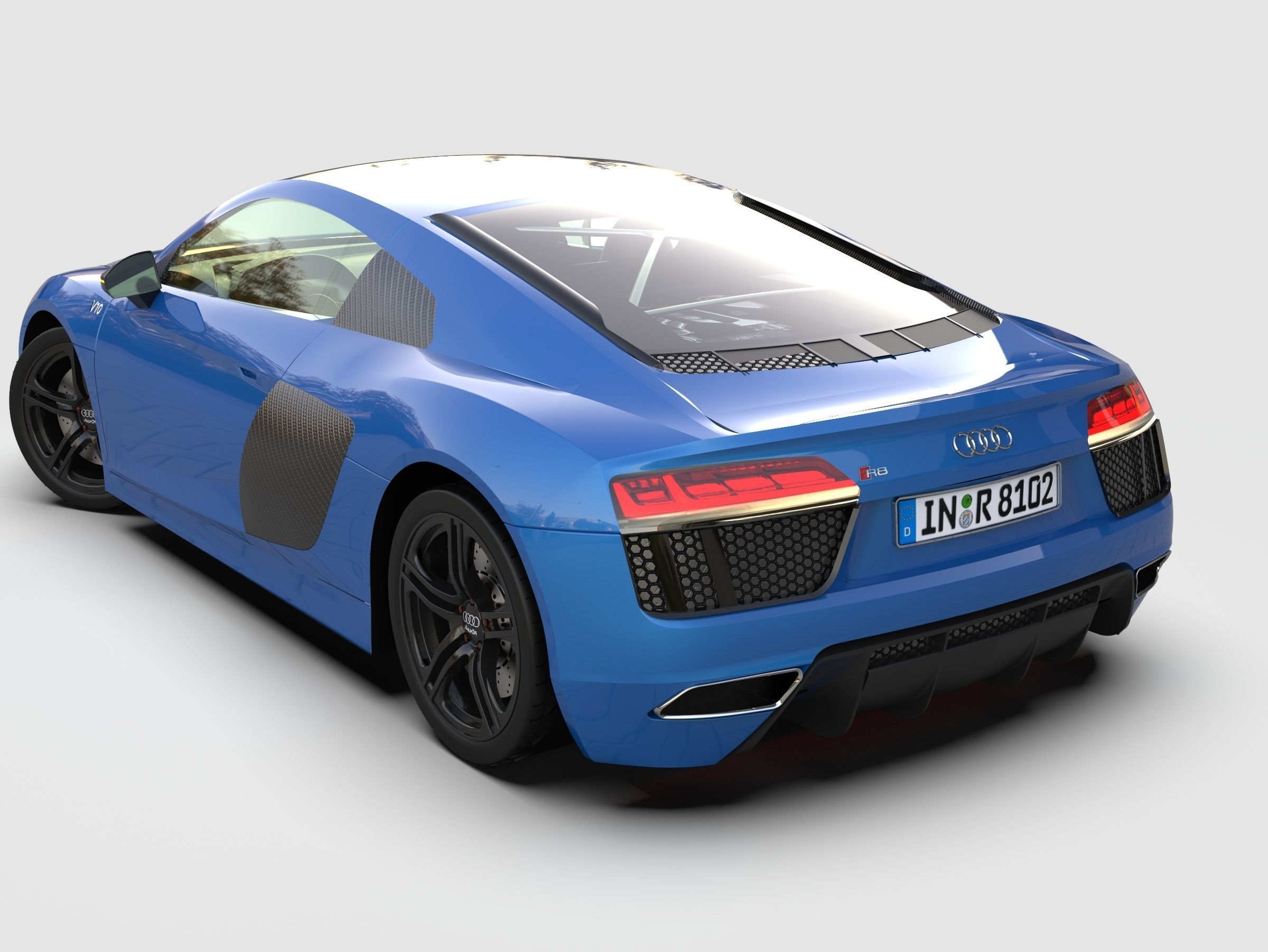 Audi R8 3D model | CGTrader
