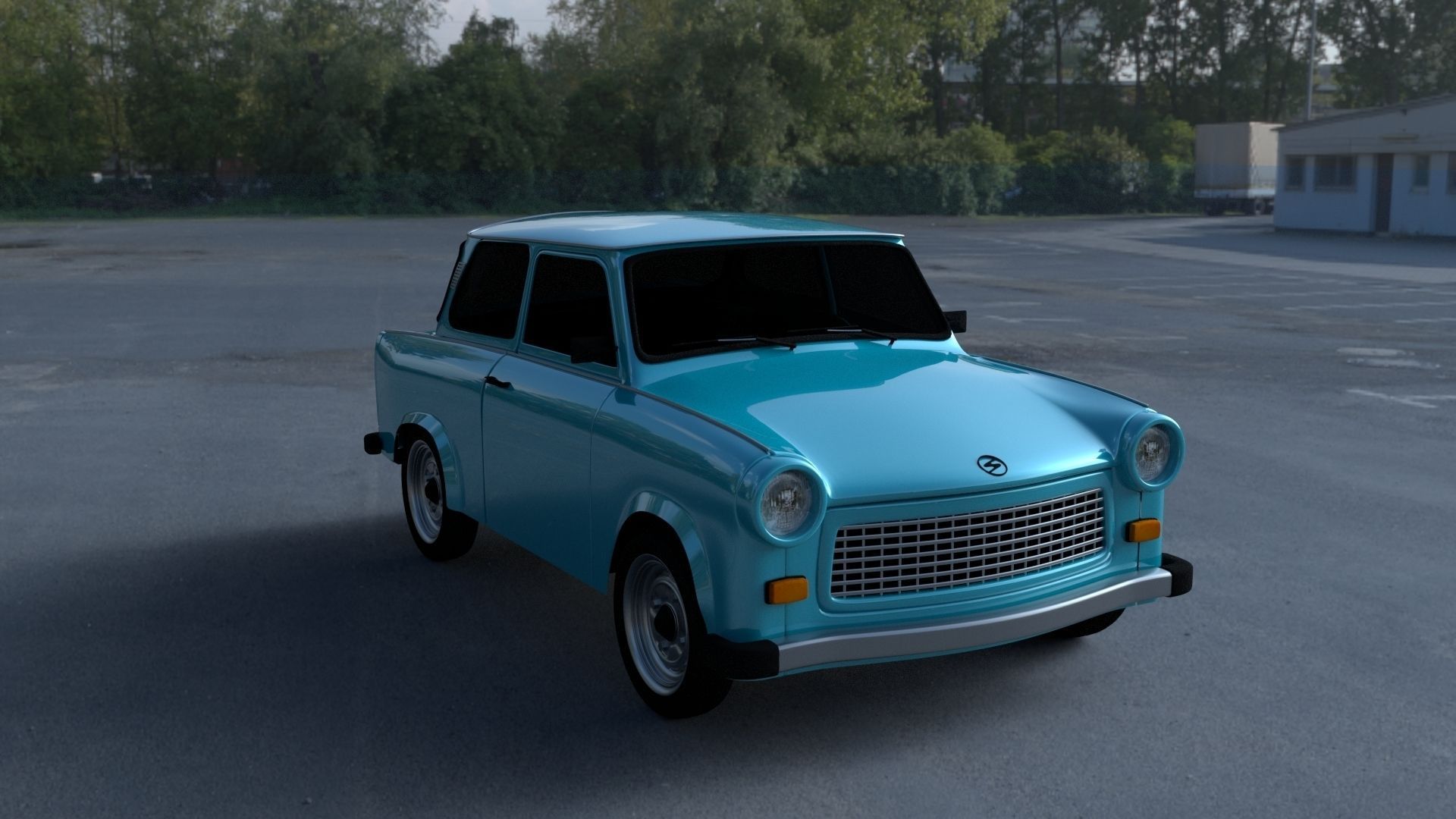 Trabant 601 HDRI 3D model | CGTrader