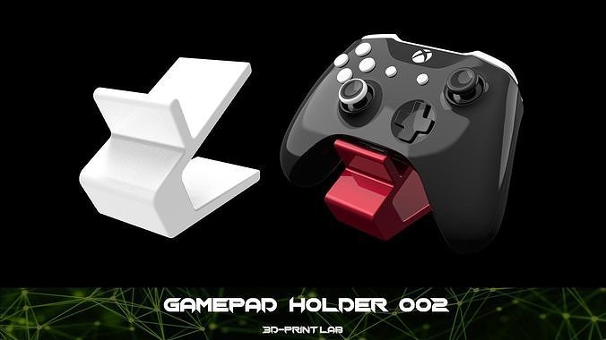 Gamepad holder 002 3D model 3D printable | CGTrader
