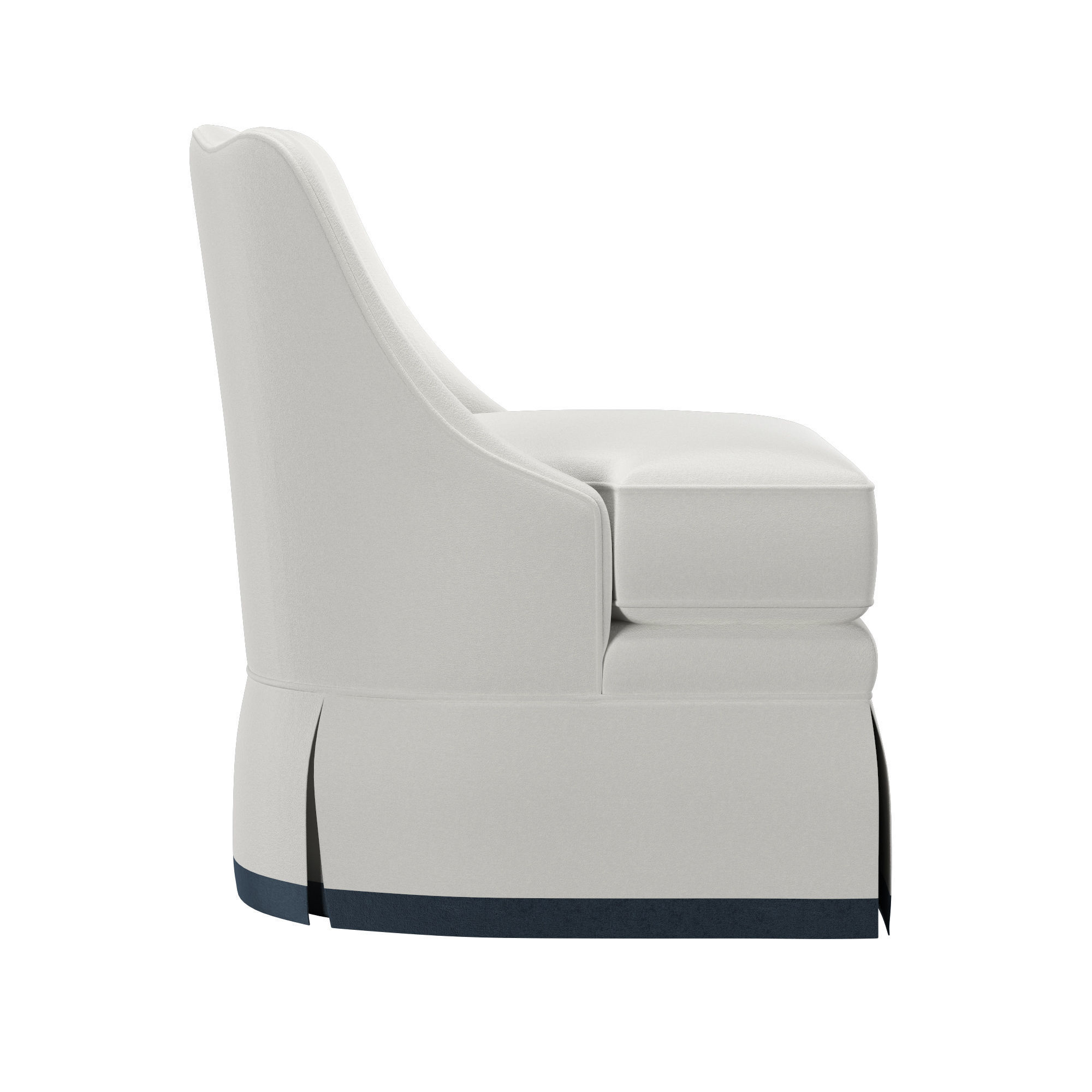 BRENTWOOD CHAIR WITH SKIRT 3D model | CGTrader