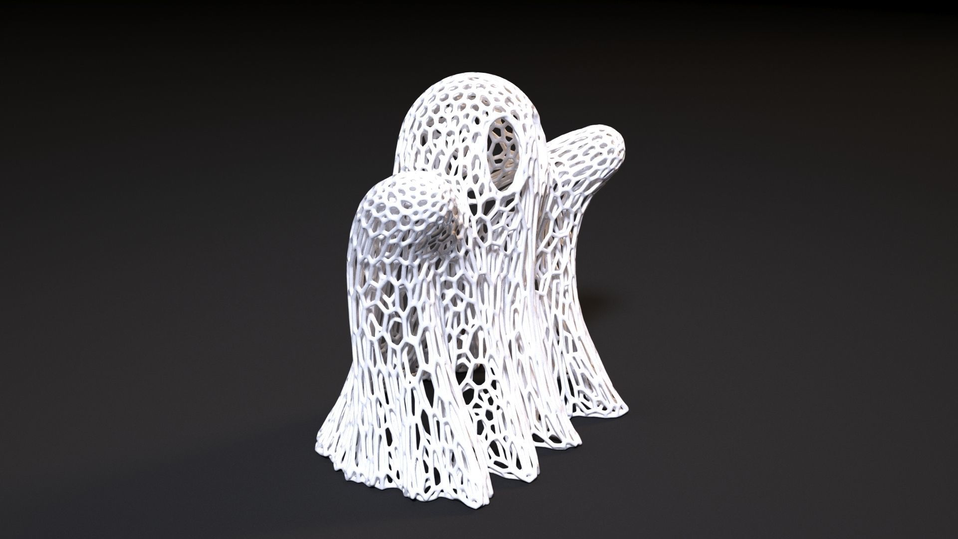 Ghost sculpture 3D model 3D printable | CGTrader