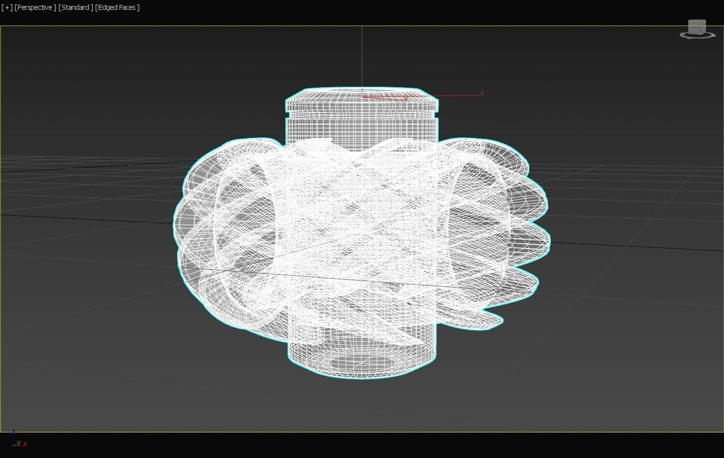 Venturi Vortex Generator - Linear and Radial Design - Concept 3D model ...