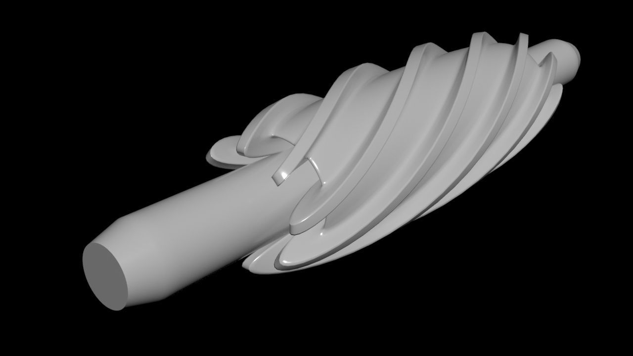 Venturi Vortex Generator - Linear and Radial Design - Concept 3D model ...