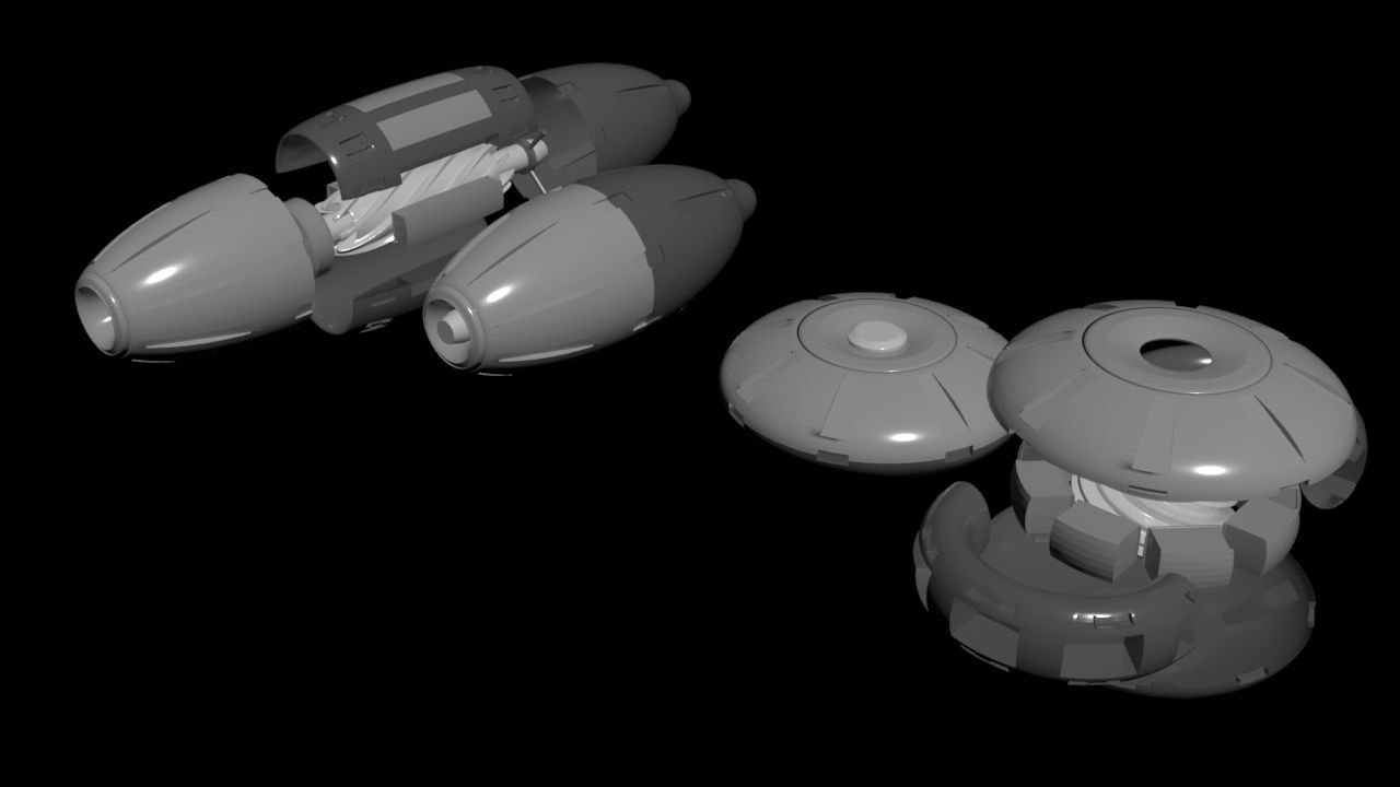 Venturi Vortex Generator - Linear and Radial Design - Concept 3D model ...