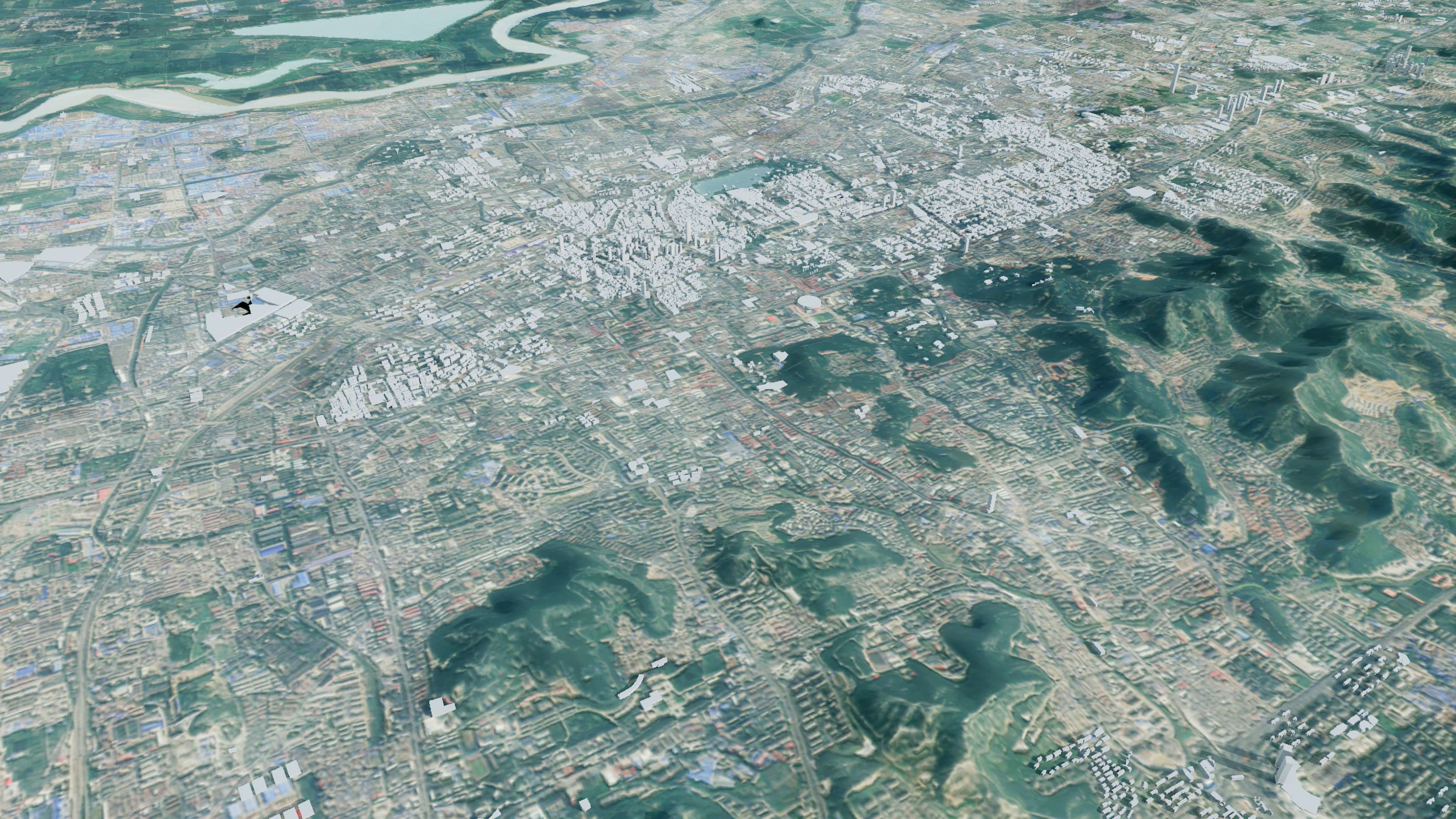 Jinan China City Landscape 3D Model 3D model | CGTrader