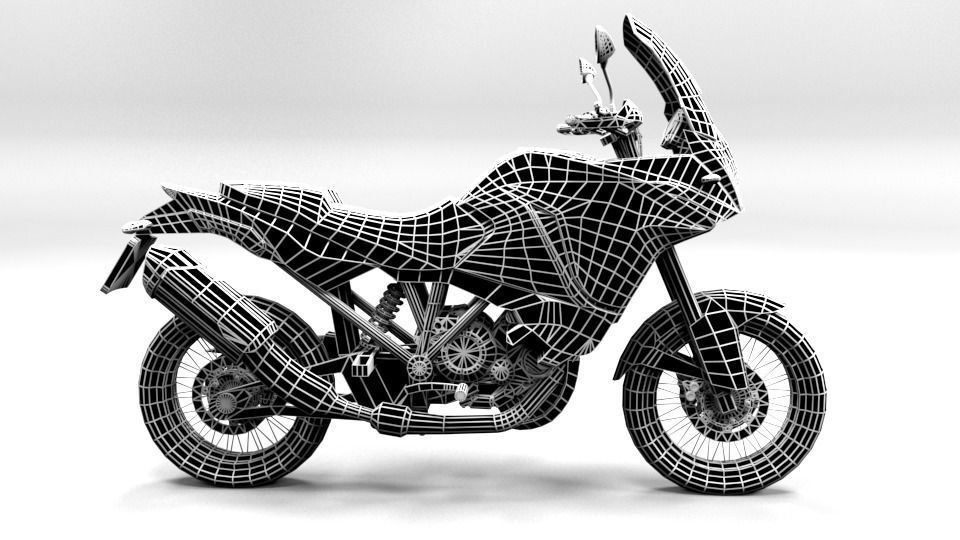 KTM 1190 ADVENTURE 3D model | CGTrader