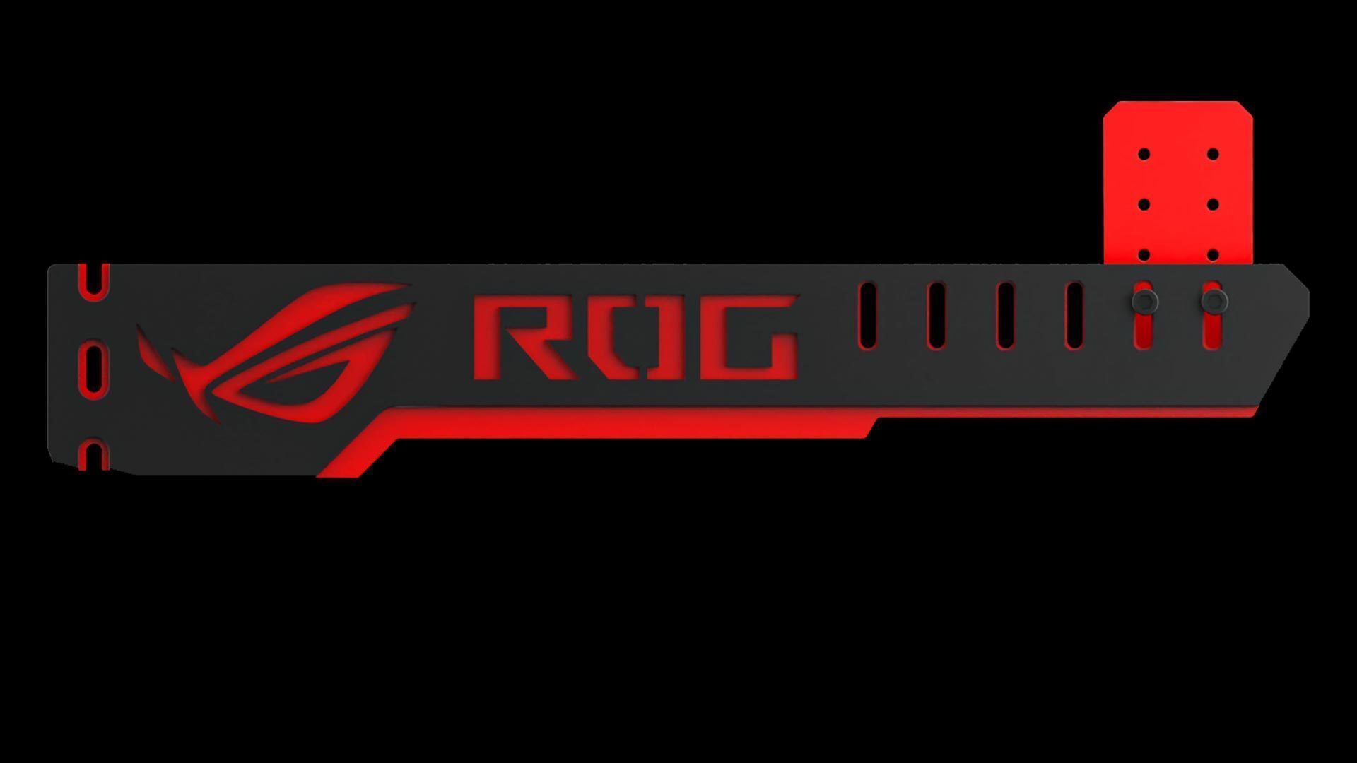 GPU Bracket - Blade Series - ROG 3D model 3D printable | CGTrader