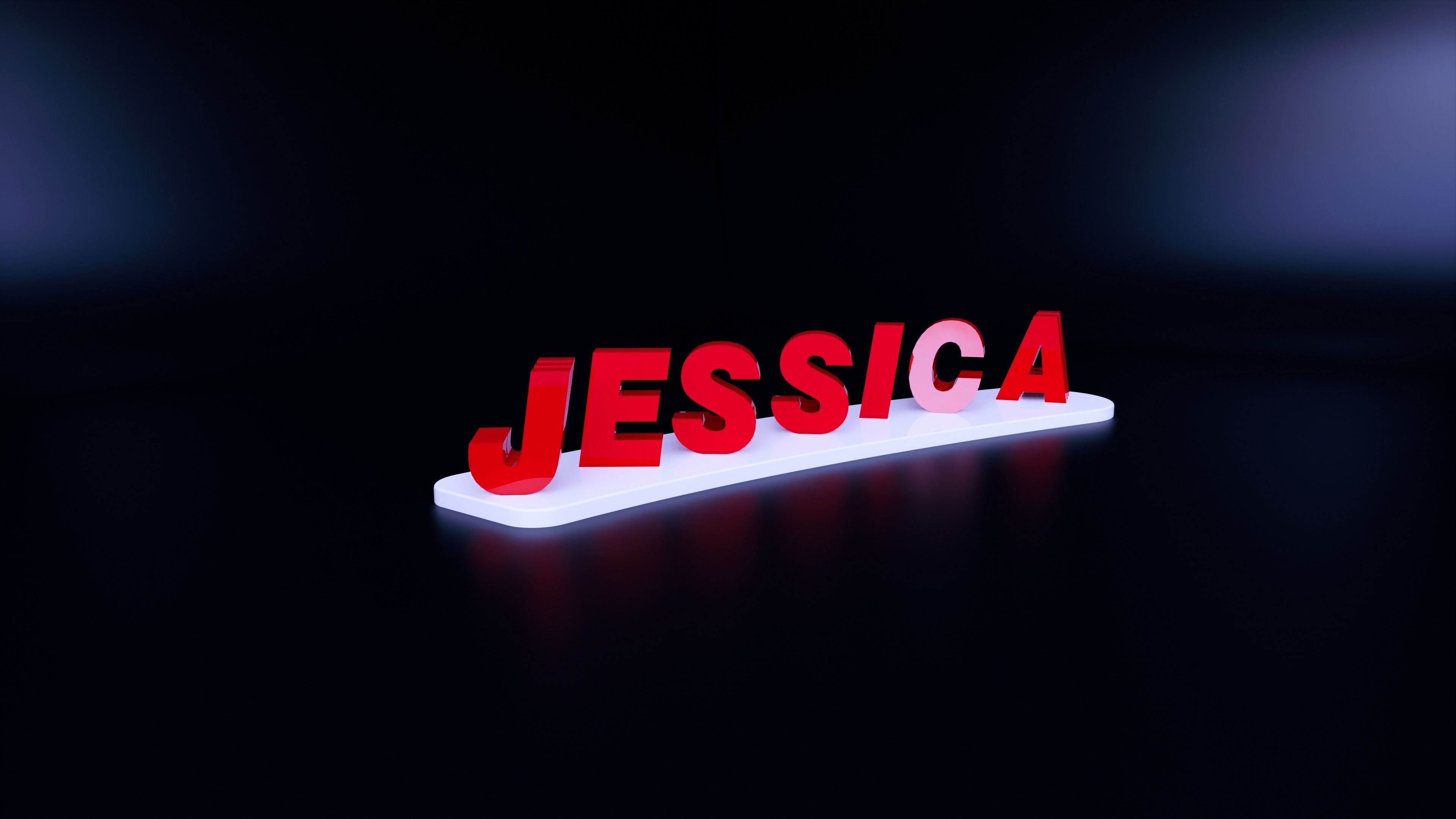 3d Custom Flipping Name 3D model 3D printable | CGTrader