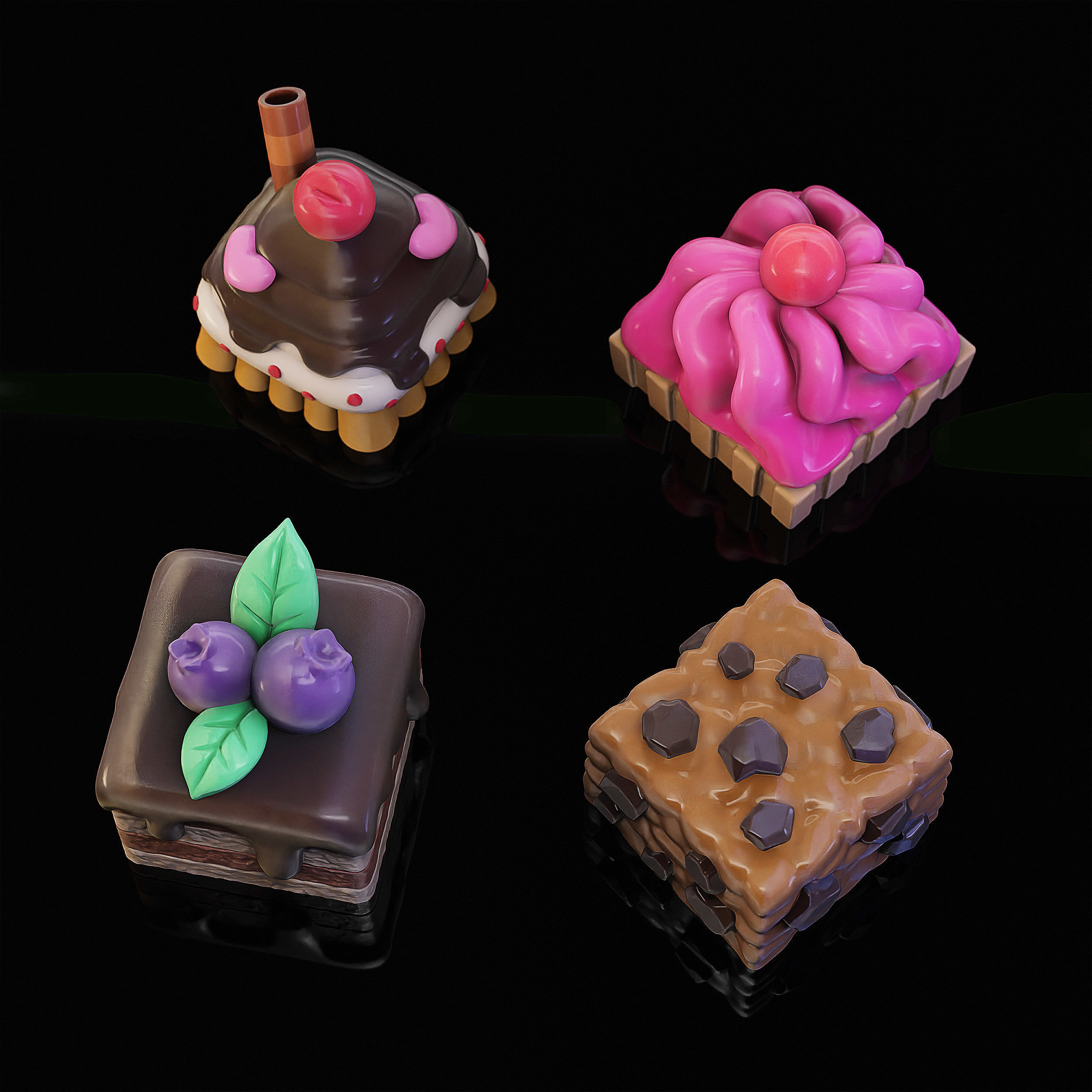 Foods Keycaps Vol II - Mechanical Keyboard 3D model 3D printable | CGTrader