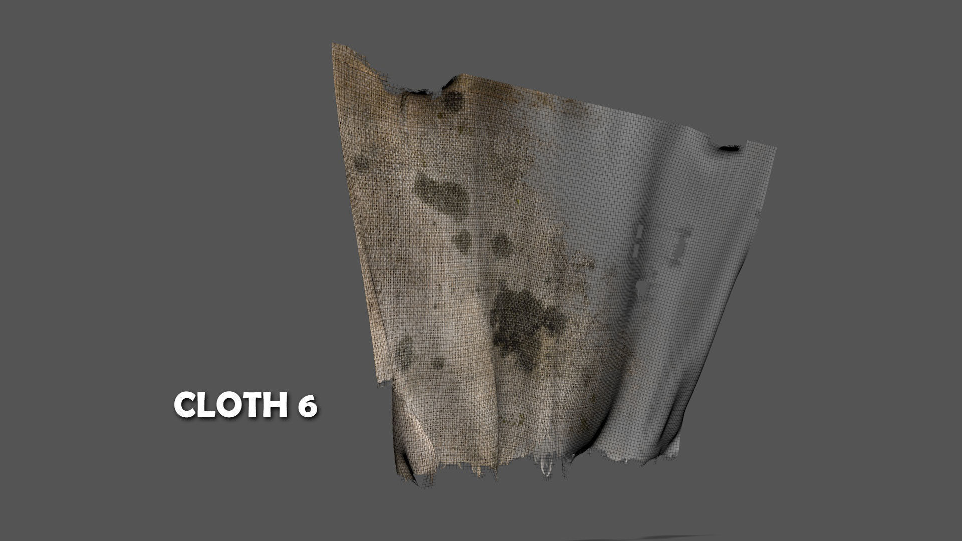 Seamless FBX Torn Cloth Animations 3D model | CGTrader