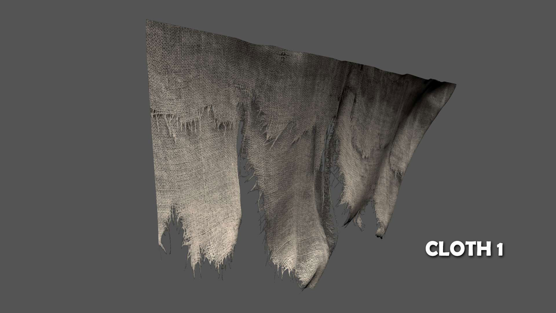 Seamless FBX Torn Cloth Animations 3D model | CGTrader