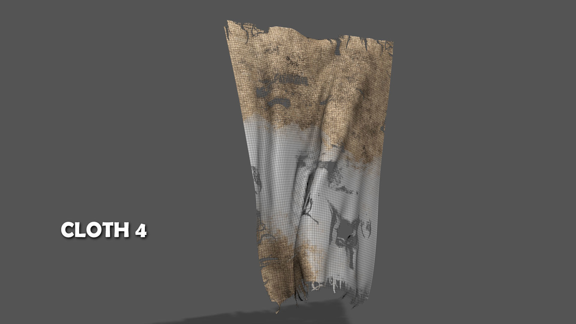 Seamless FBX Torn Cloth Animations 3D model | CGTrader