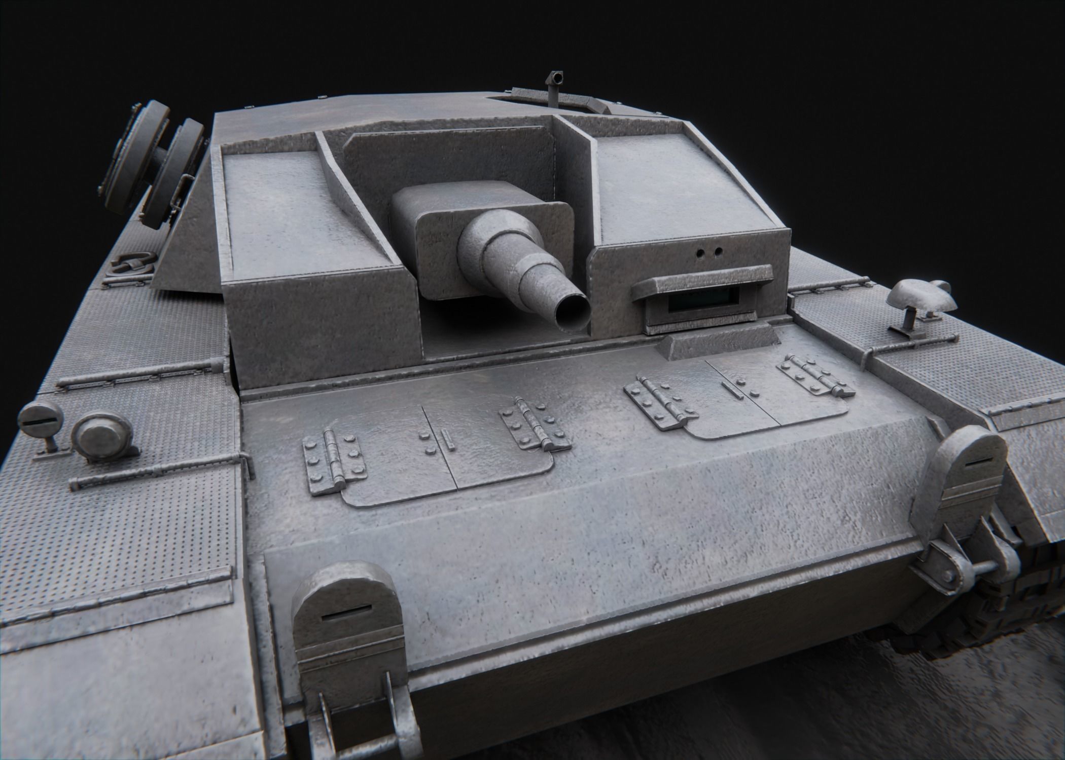 3D model Stug III - German Tank Destroyer VR / AR / low-poly | CGTrader