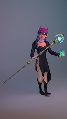 stylized 3D Character free 3D model rigged | CGTrader