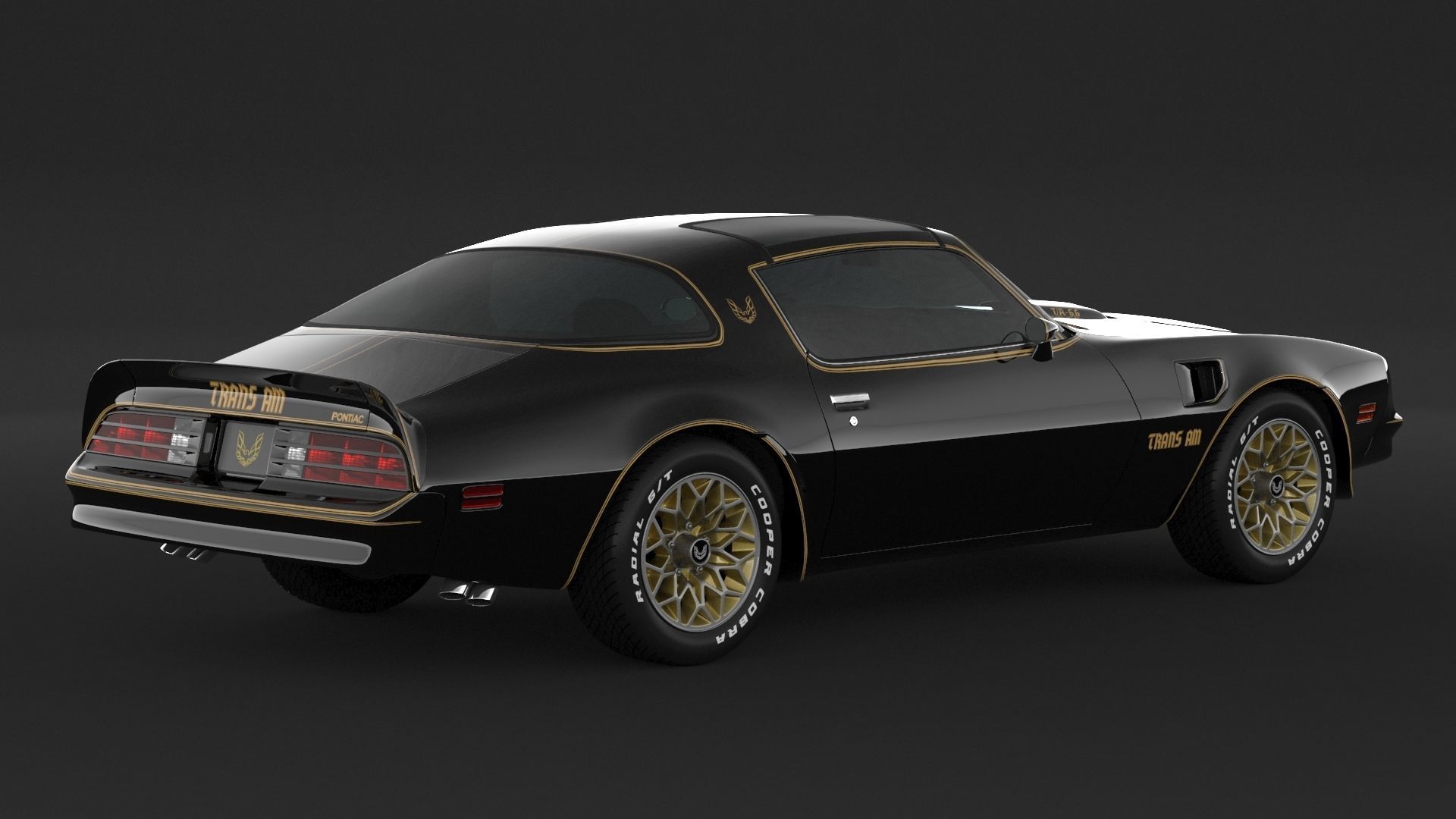 Pontiac Trans-Am 3D model | CGTrader