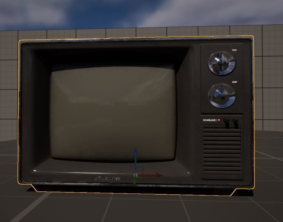 3D model Old TV 3d model VR / AR / low-poly | CGTrader