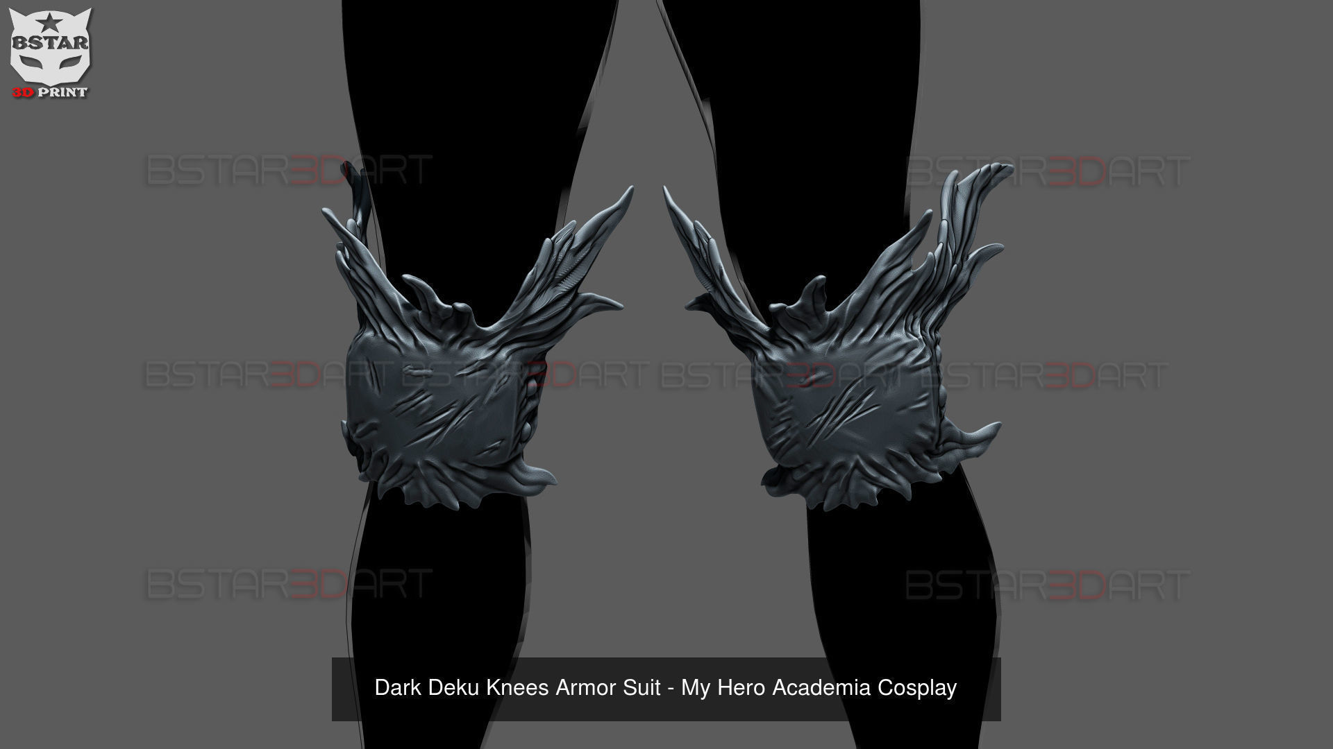 Dark Deku Legs Armor Suit - My Hero Academia Cosplay 3D Model ...