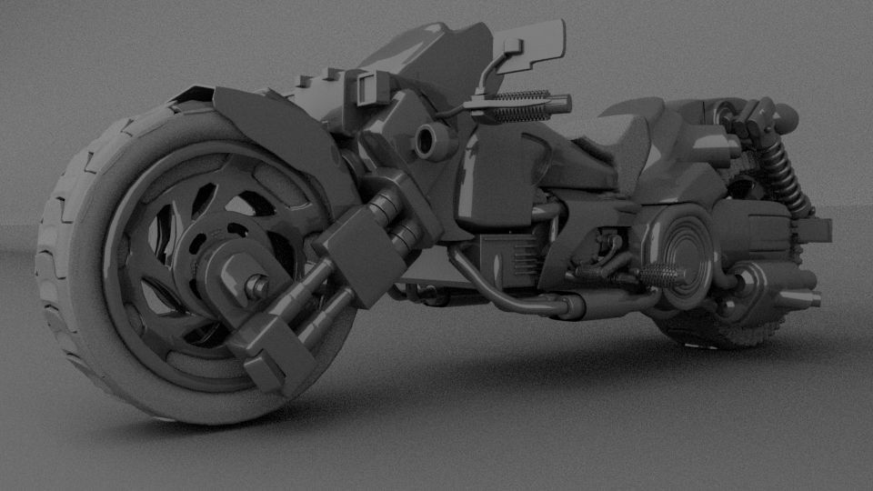 Stylized Bike 3D model | CGTrader
