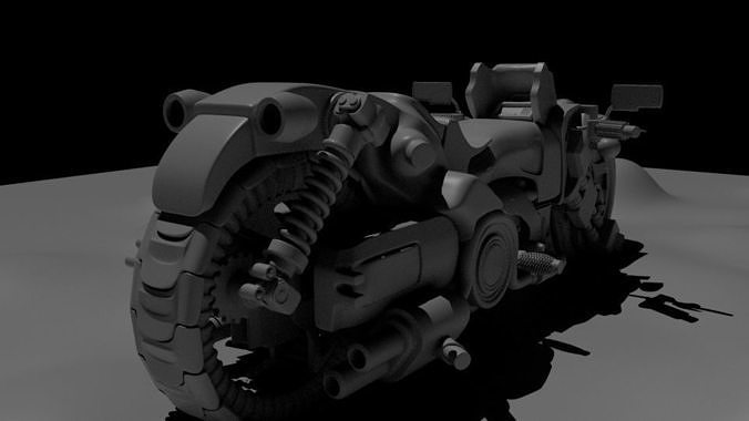 Stylized Bike 3D model | CGTrader