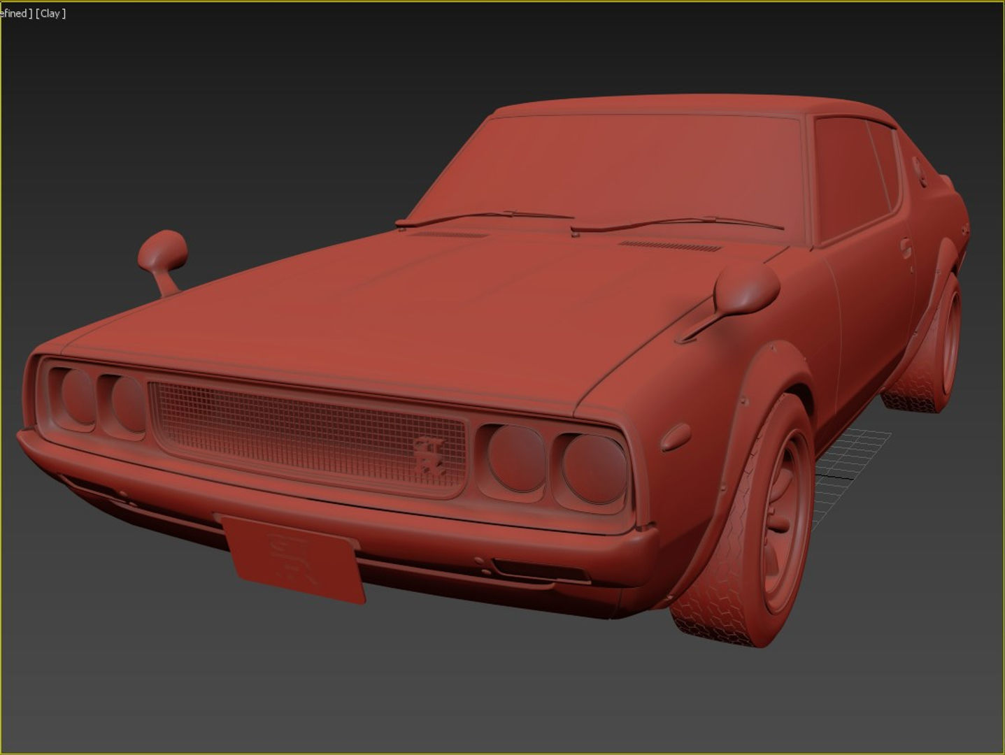 Nissan Skyline GT-R KPGC110 3D model | CGTrader