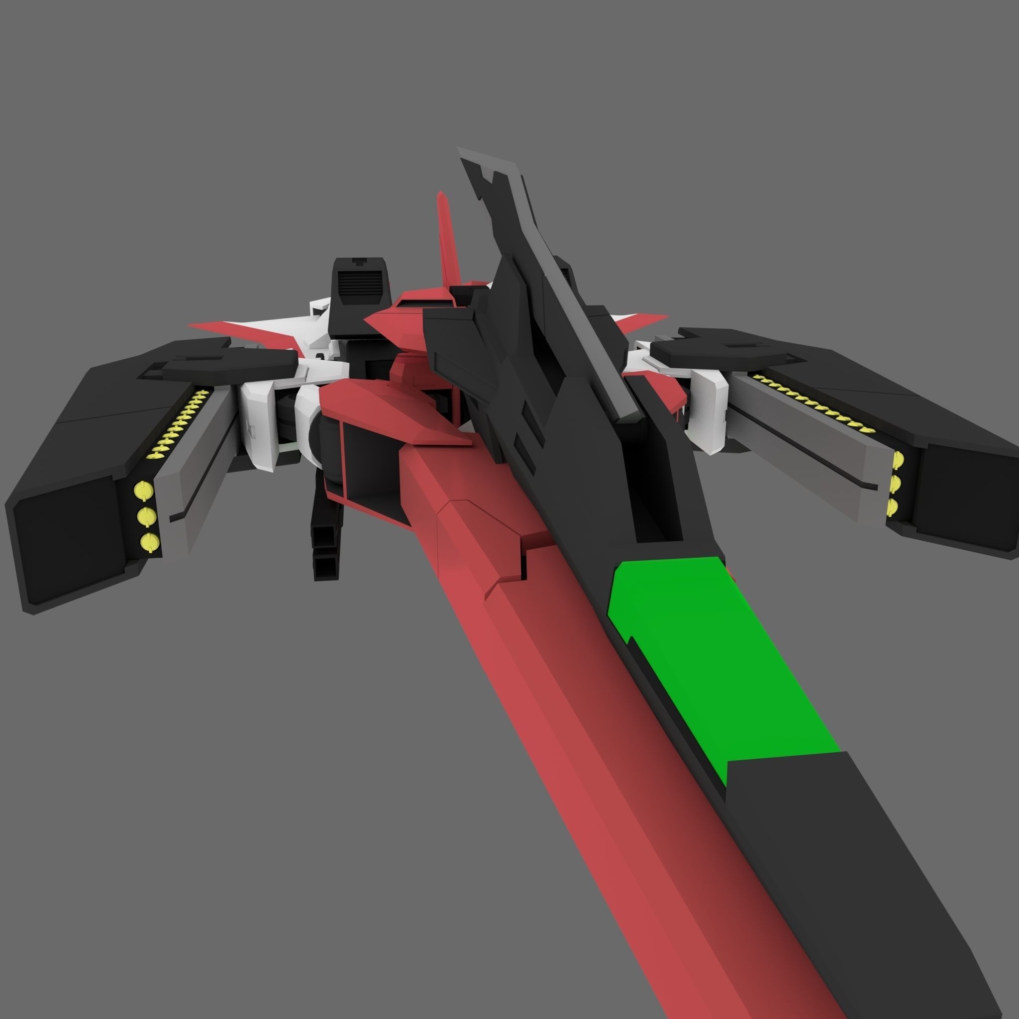 GN-007AL Arios Gundam Ascalon 3D model | CGTrader