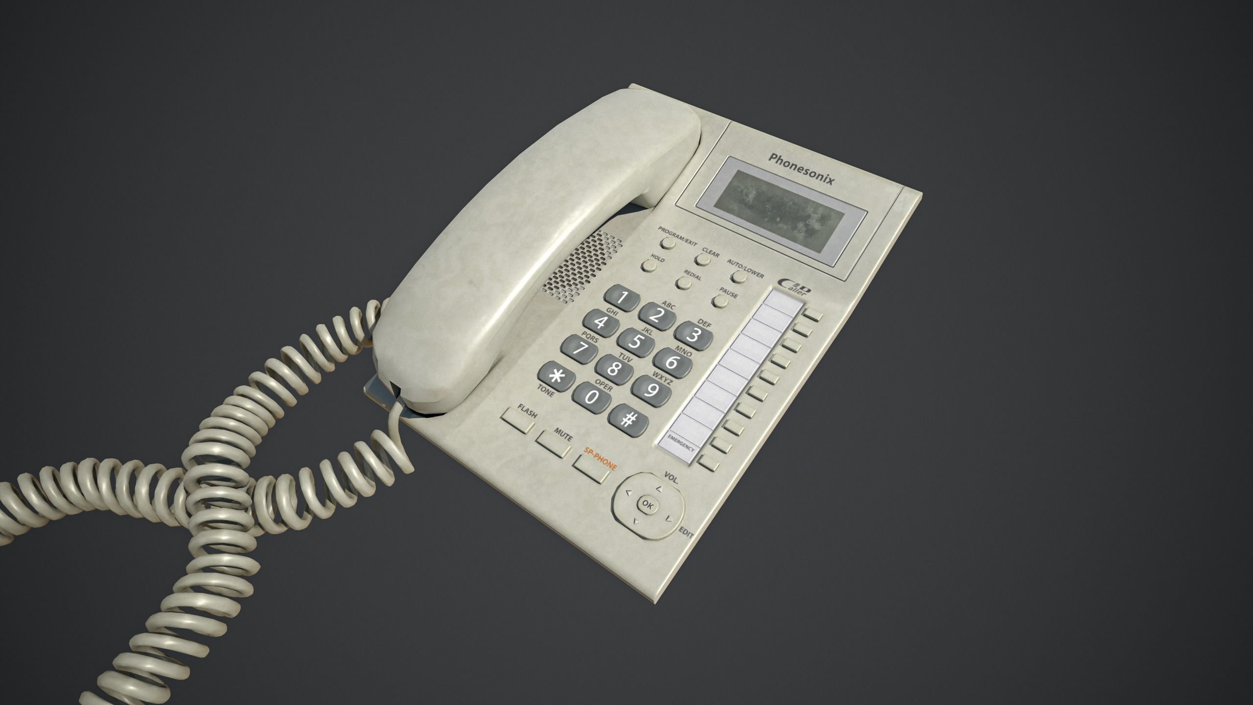 3D model Telephone VR / AR / low-poly | CGTrader