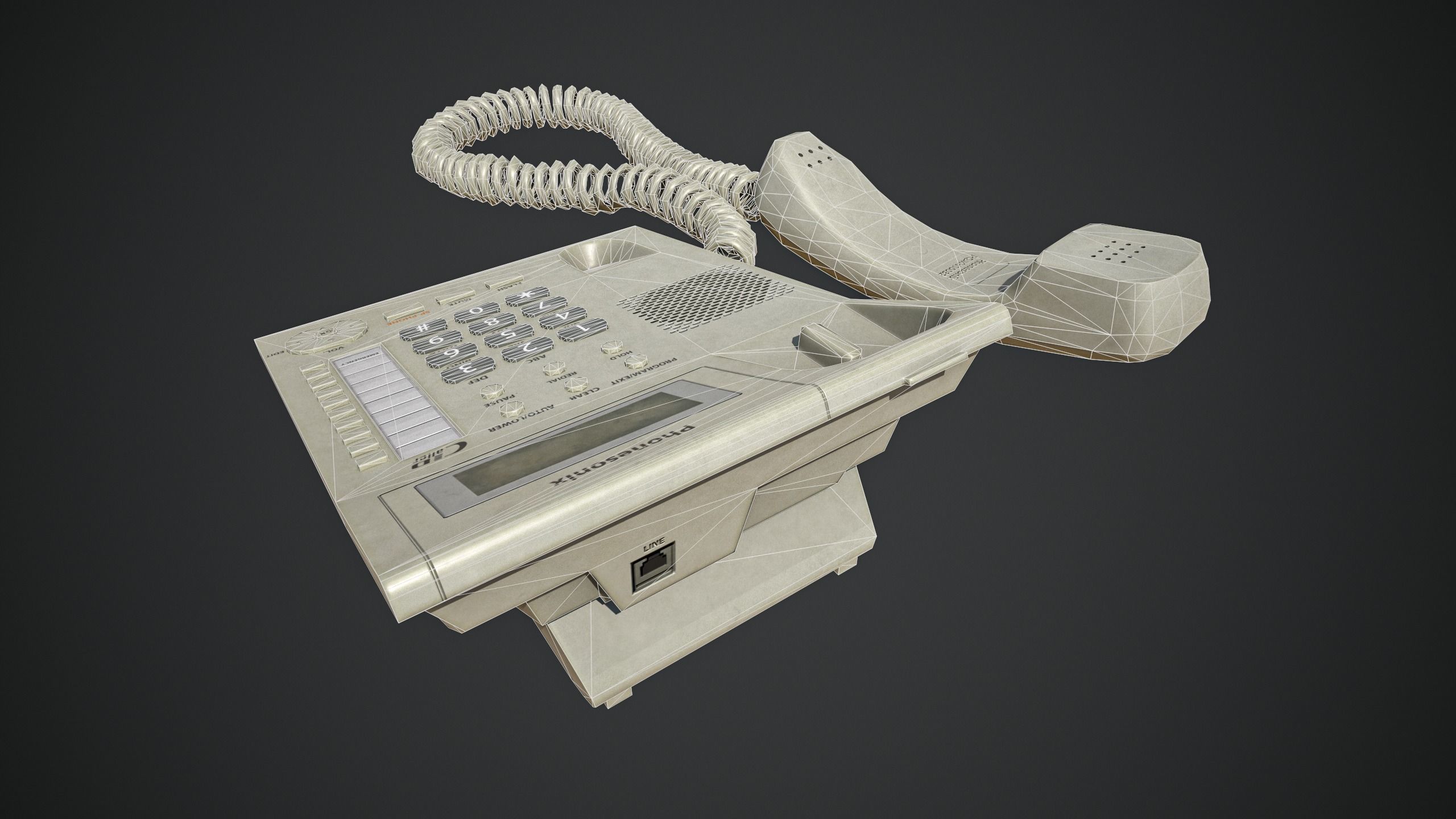 3D model Telephone VR / AR / low-poly | CGTrader