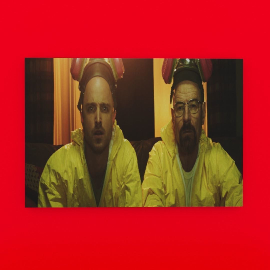 3D model Breaking Bad portrait VR / AR / low-poly | CGTrader