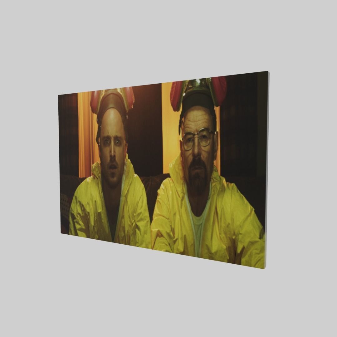 3D model Breaking Bad portrait VR / AR / low-poly | CGTrader