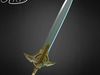 Sonic and the Black Knight - Caliburn Sword 3D model 3D printable ...
