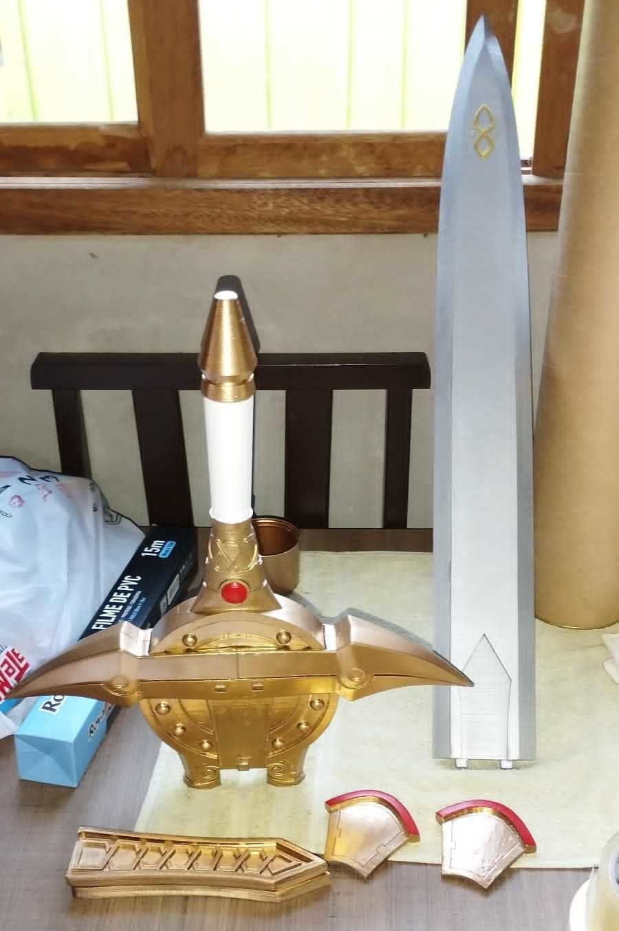 Sonic and the Black Knight - Caliburn Sword 3D model 3D printable ...