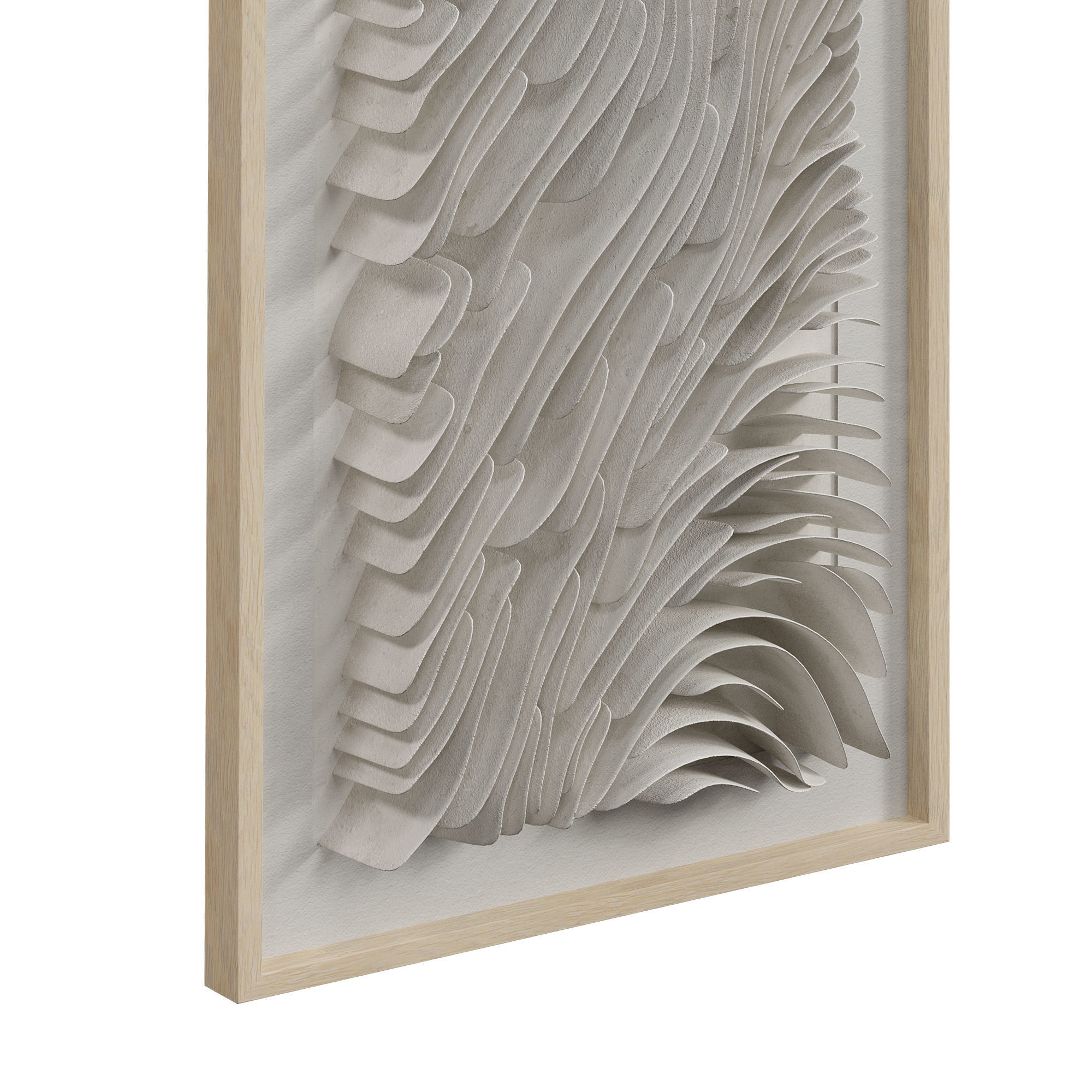 Coral Reef Large Wall Decoraion in frames 3D model | CGTrader
