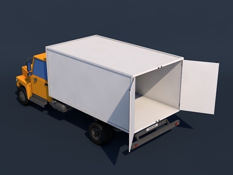 3D model Low Poly Truck VR / AR / low-poly | CGTrader