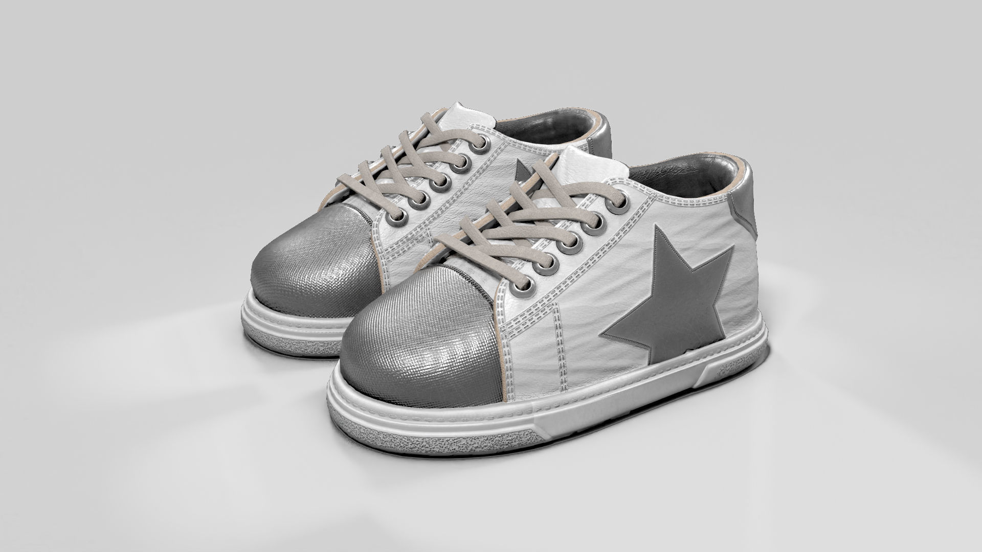 3D model Children Snickers Shoes PBR VR / AR / low-poly | CGTrader