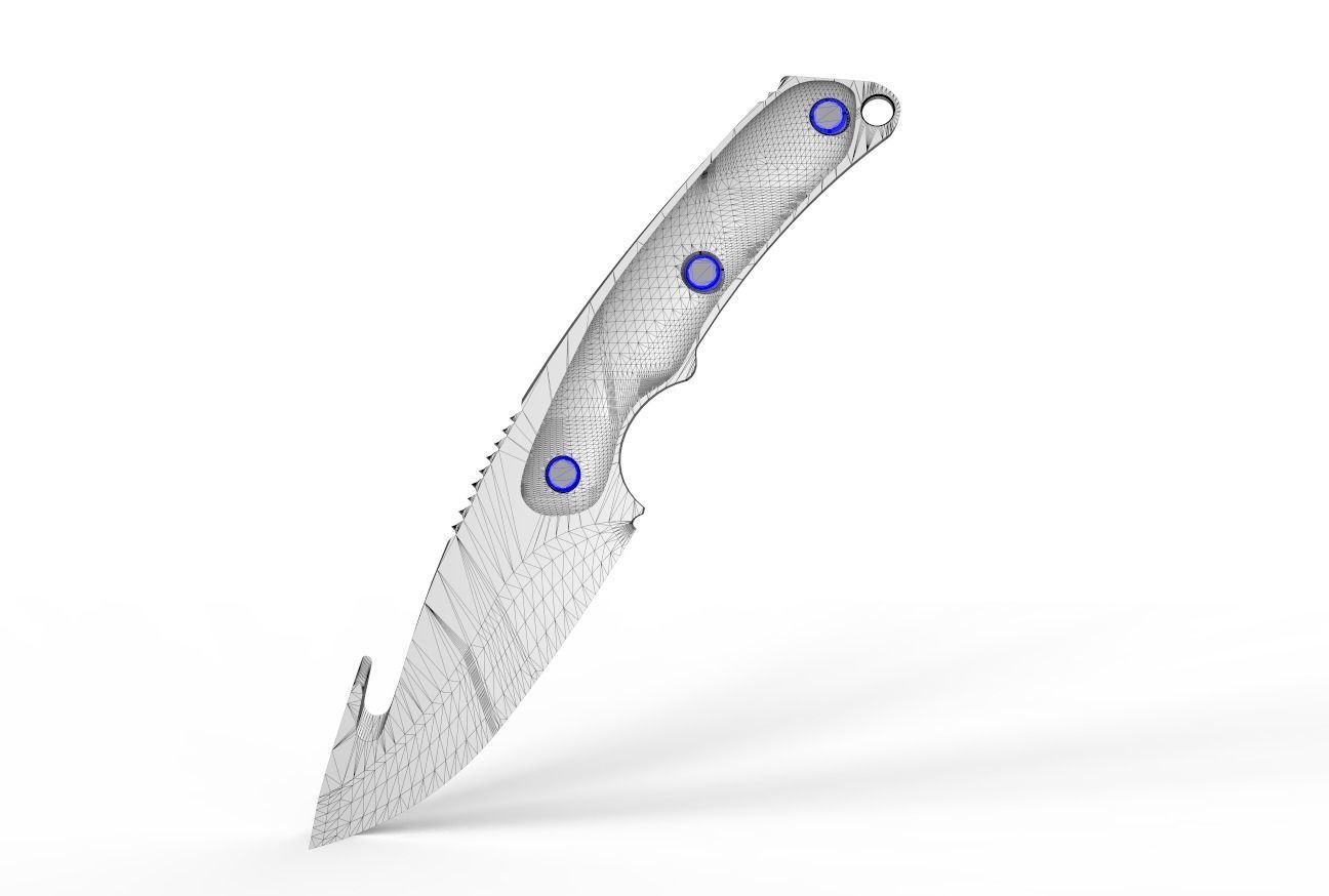 CSGO Knife 3D model 3D printable | CGTrader