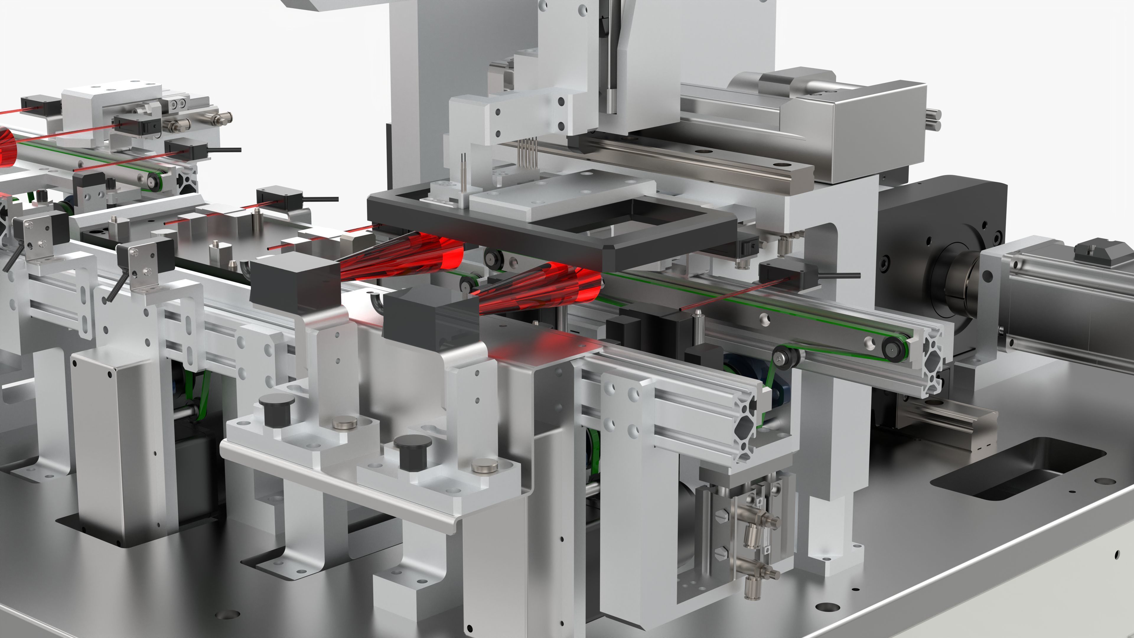 Automatic Photoelectric Sensor Assembly Machine 3D model | CGTrader
