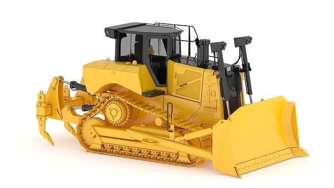 Bulldozer Generic 3D model | CGTrader
