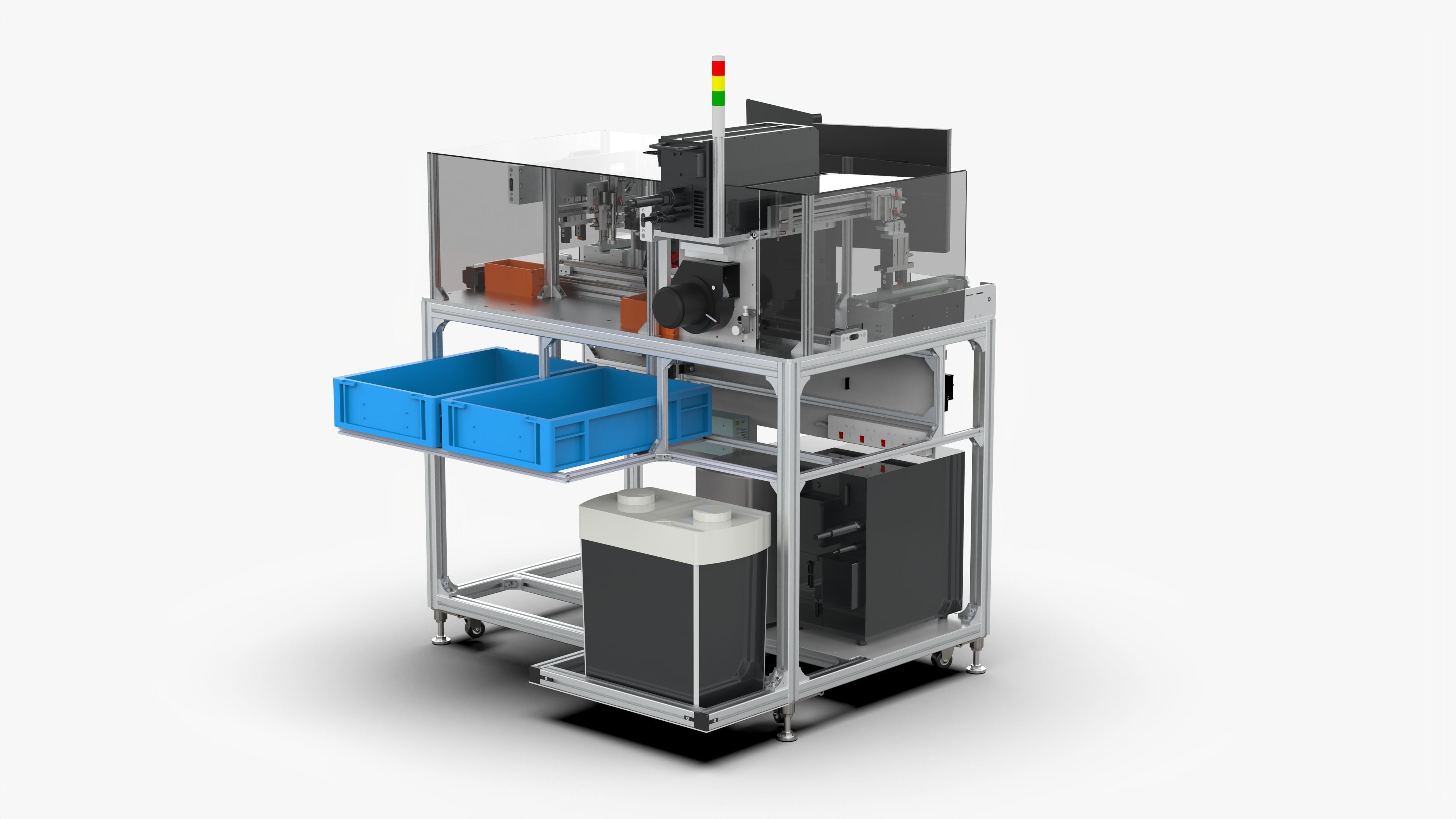 Marking Visual Inspection all-in-one Machine 3D model | CGTrader