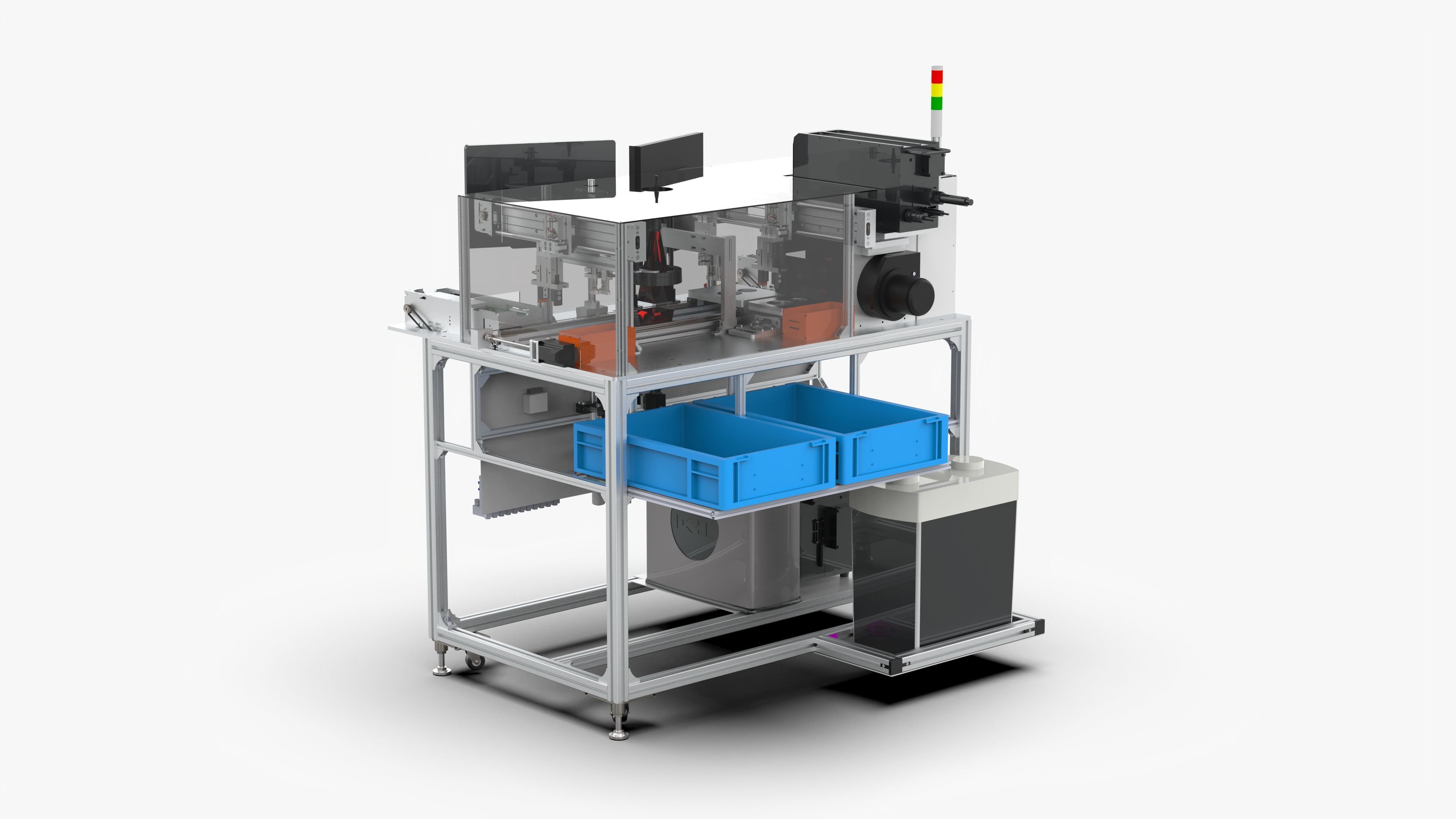 Marking Visual Inspection all-in-one Machine 3D model | CGTrader