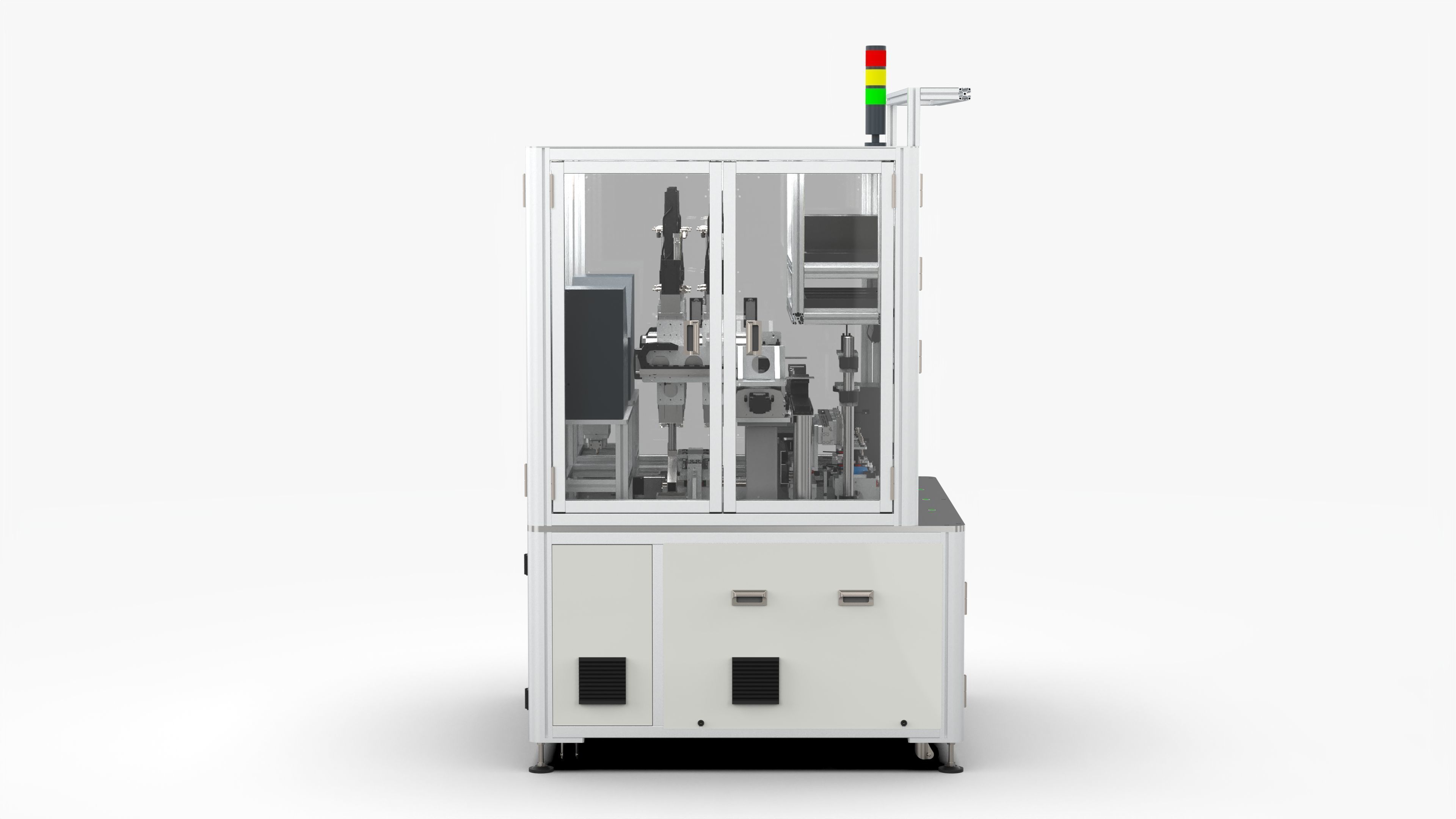 Multi-axis Automatic Locking Screw Machine 3D model | CGTrader