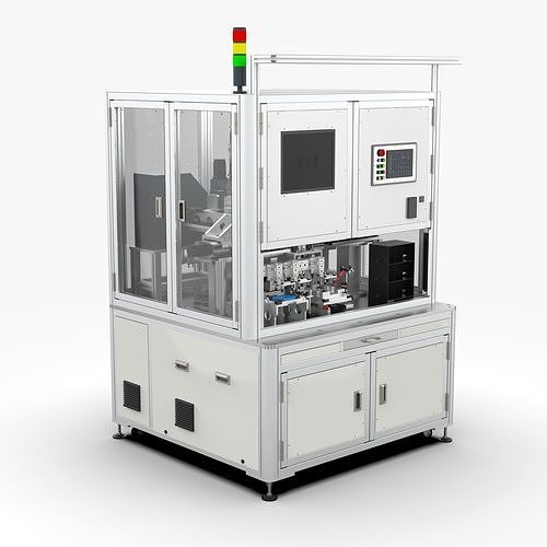 Multi-axis Automatic Locking Screw Machine 3D model | CGTrader