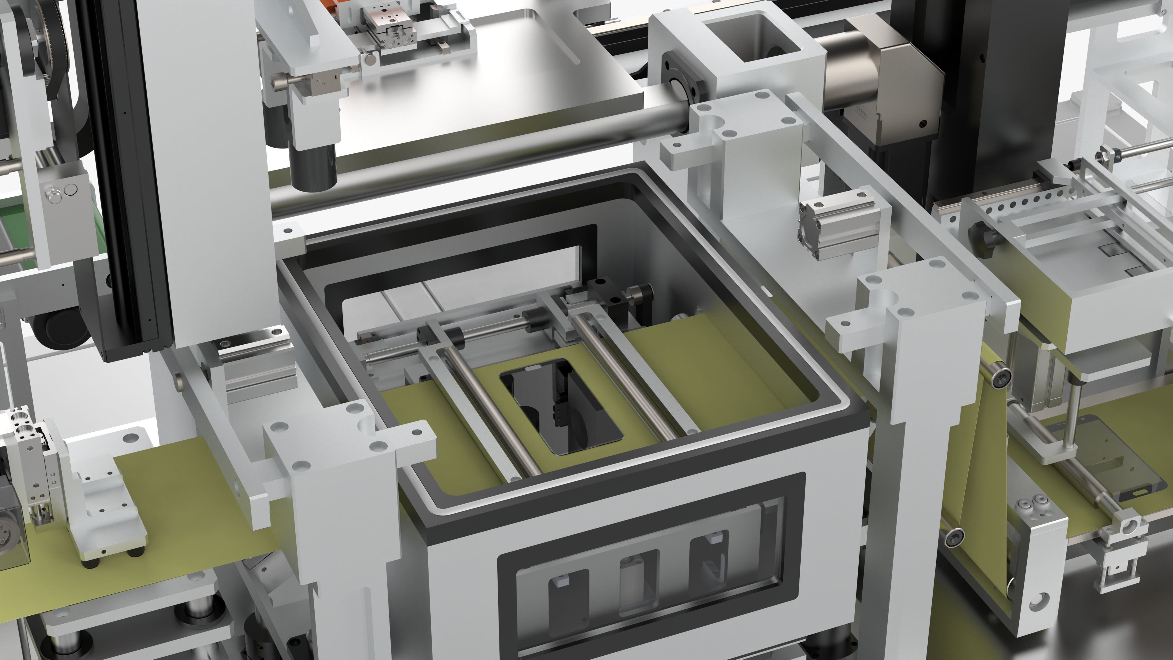 Fully Automatic Bonding Machine 3D model | CGTrader