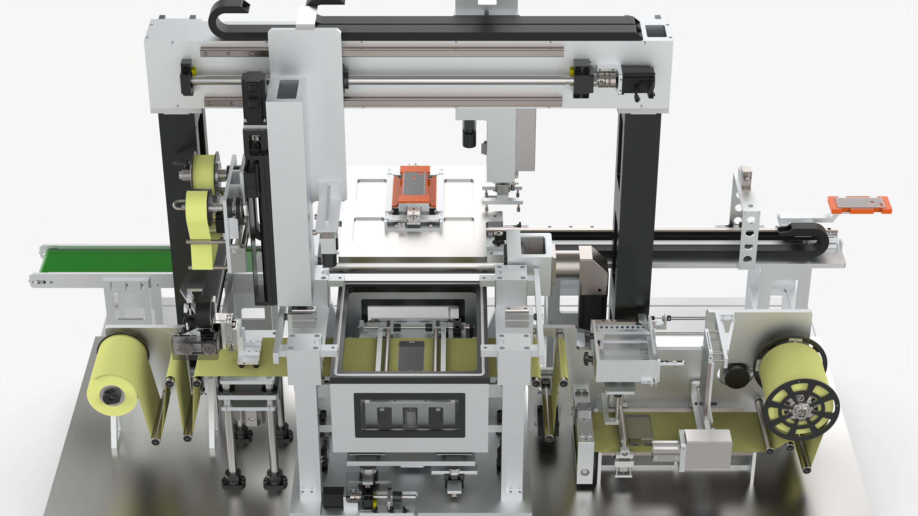 Fully Automatic Bonding Machine 3D model | CGTrader