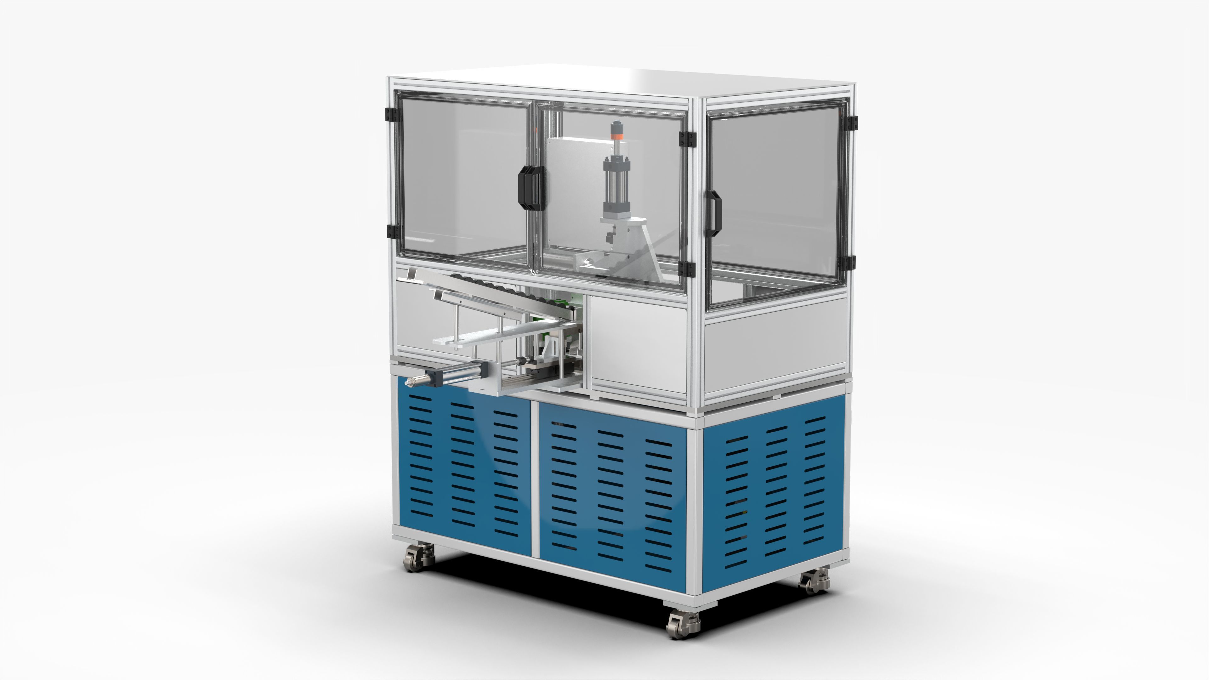 Automatic Horizontal Chamfering Rough Turning Machine 3D model | CGTrader